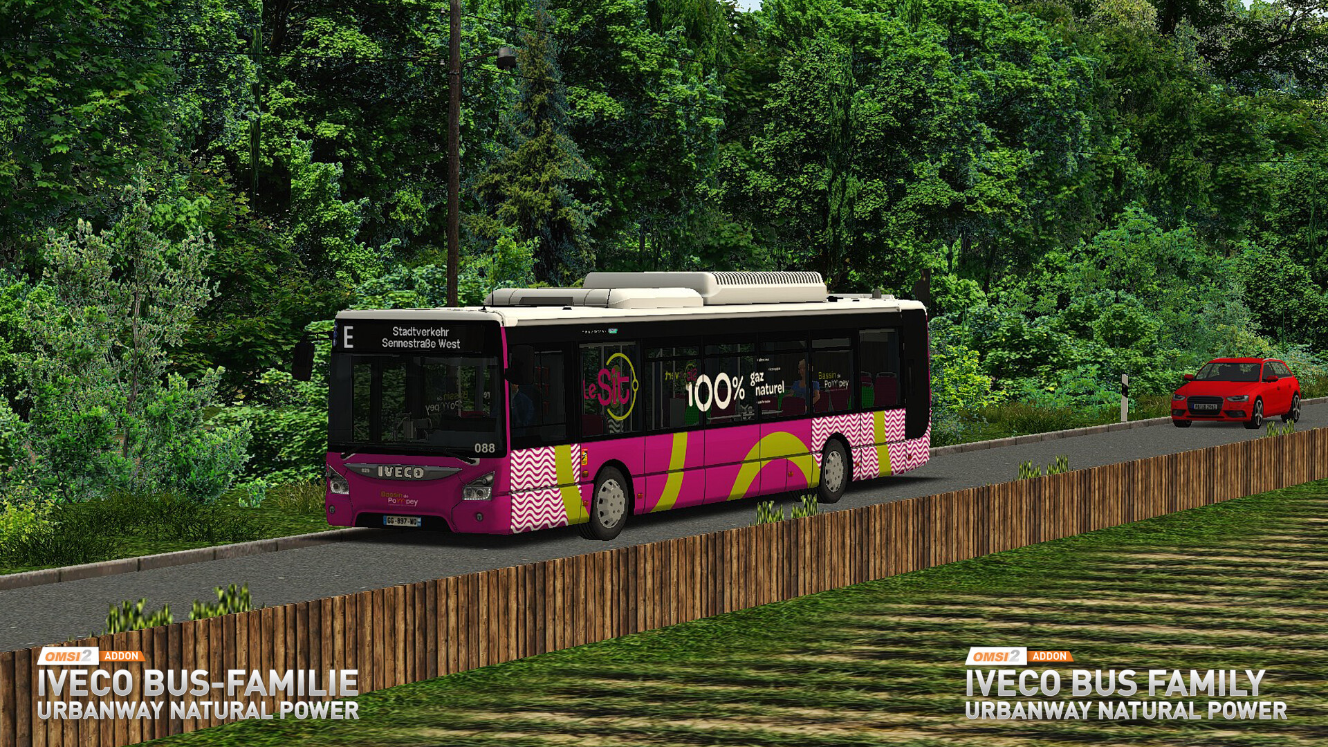 OMSI 2 Add-on IVECO Bus Family Urbanway Natural Power on Steam