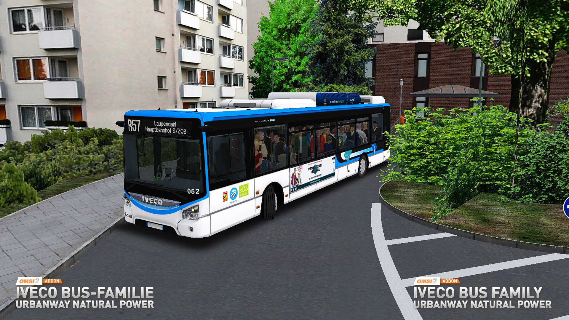 OMSI 2 Add-on IVECO Bus Family Urbanway Natural Power on Steam