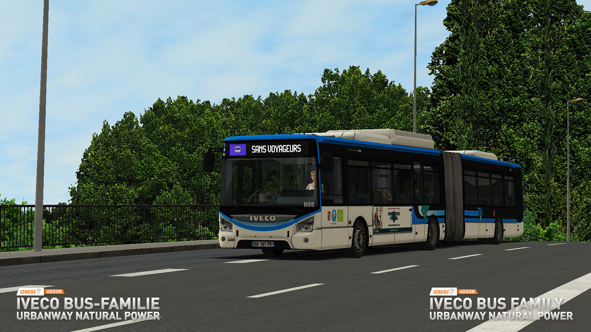 OMSI 2 Add-on IVECO Bus Family Urbanway Natural Power on Steam