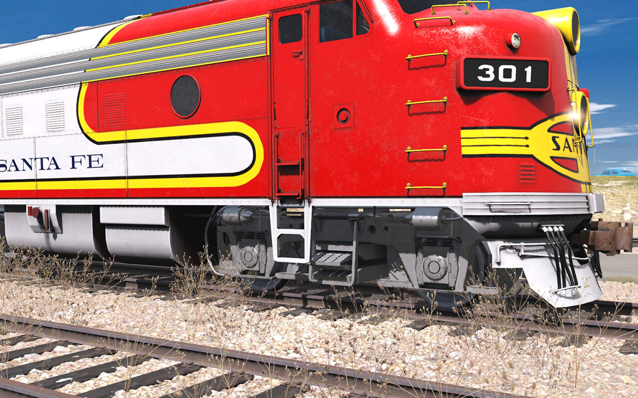 Trainz Plus DLC - Pro Train: ATSF F7A/B Warbonnet Loco Bundle on Steam