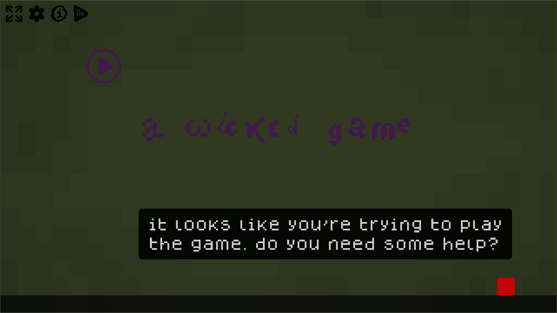 a wicked game on Steam