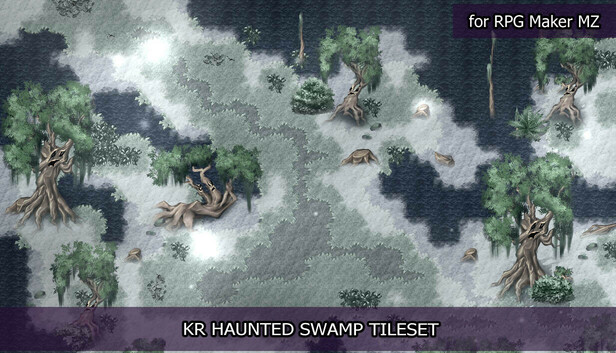 Rpg Maker Mz Kr Haunted Swamp Tileset Di Steam