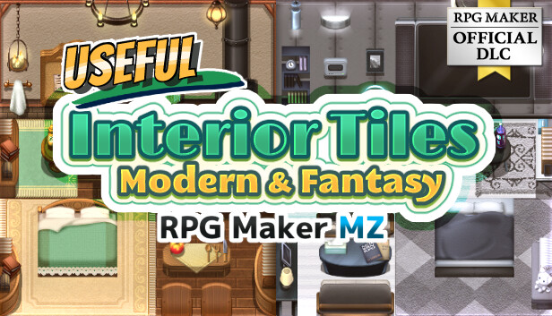 Save 20 On Rpg Maker Mz Useful Interior Tiles Modern And Fantasy On