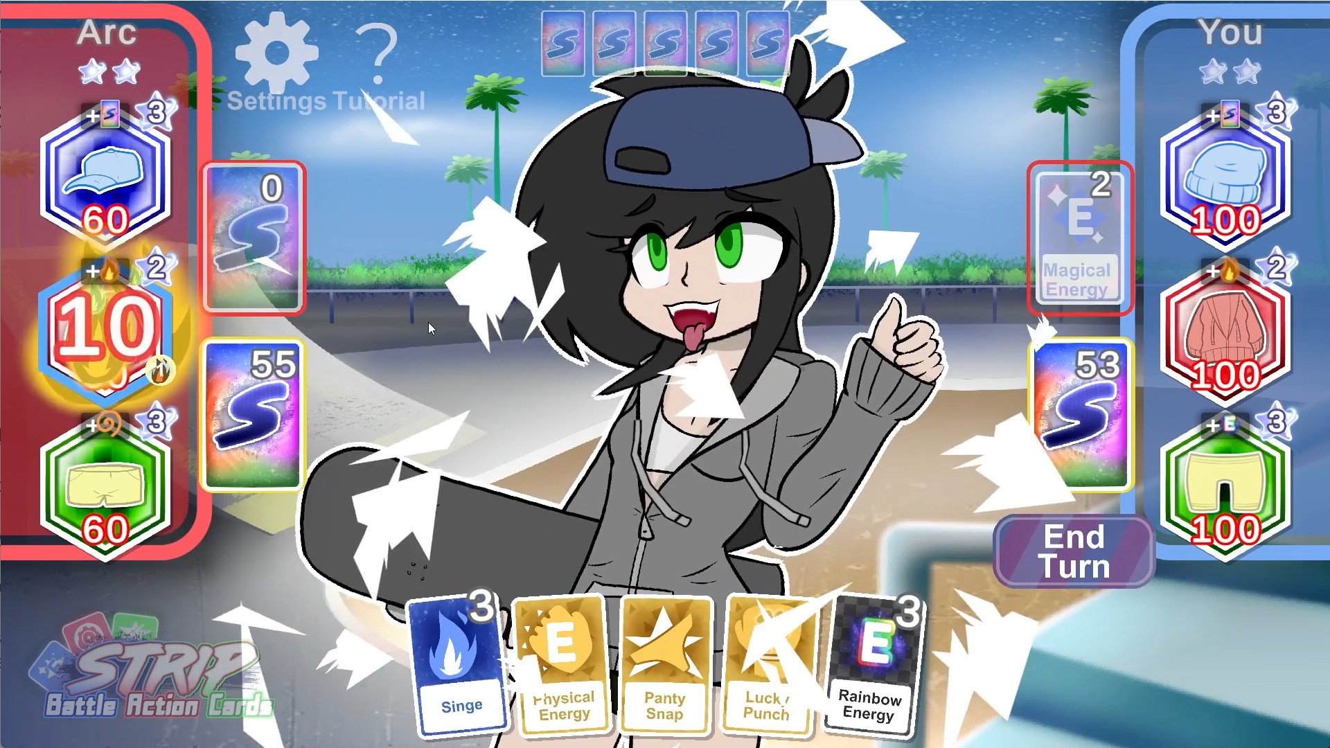 STRIP Battle Action Cards on Steam