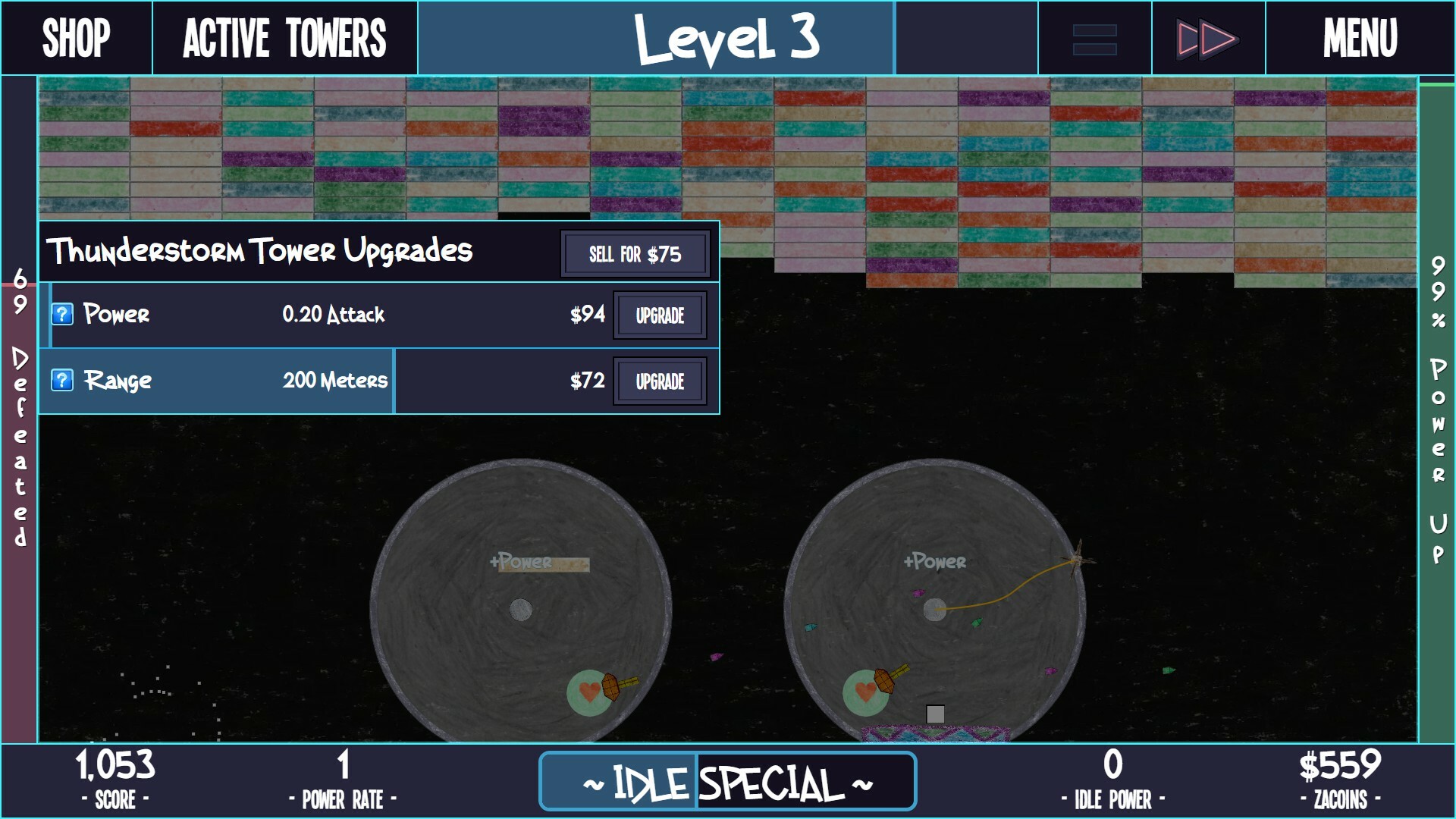 ZaciSa: Idle Defense! Demo on Steam