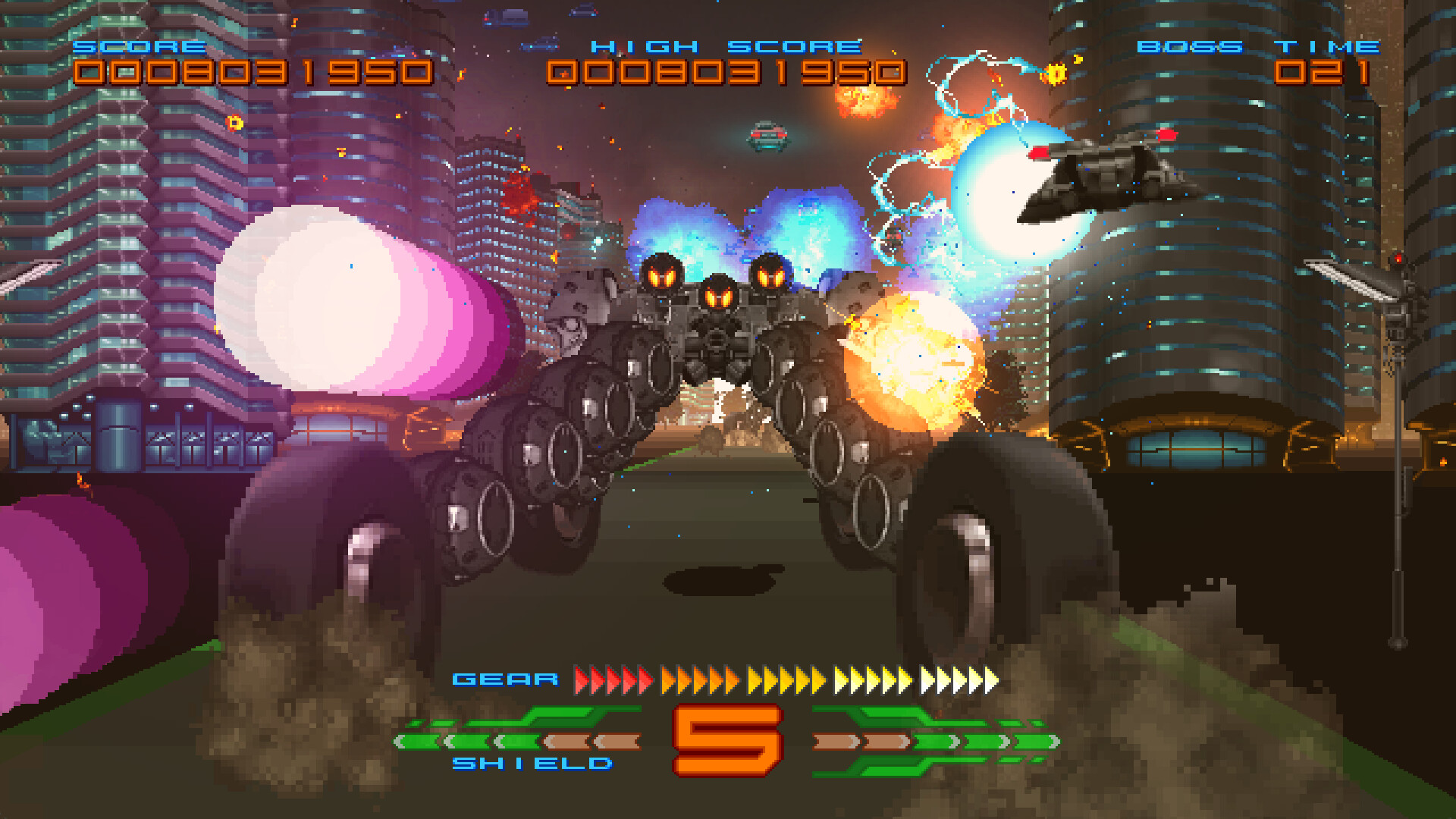 【25-02-06】经典射击游戏《Night Striker》新作《NIGHT STRIKER GEAR》Steam页面上线,预定2025年 ...
