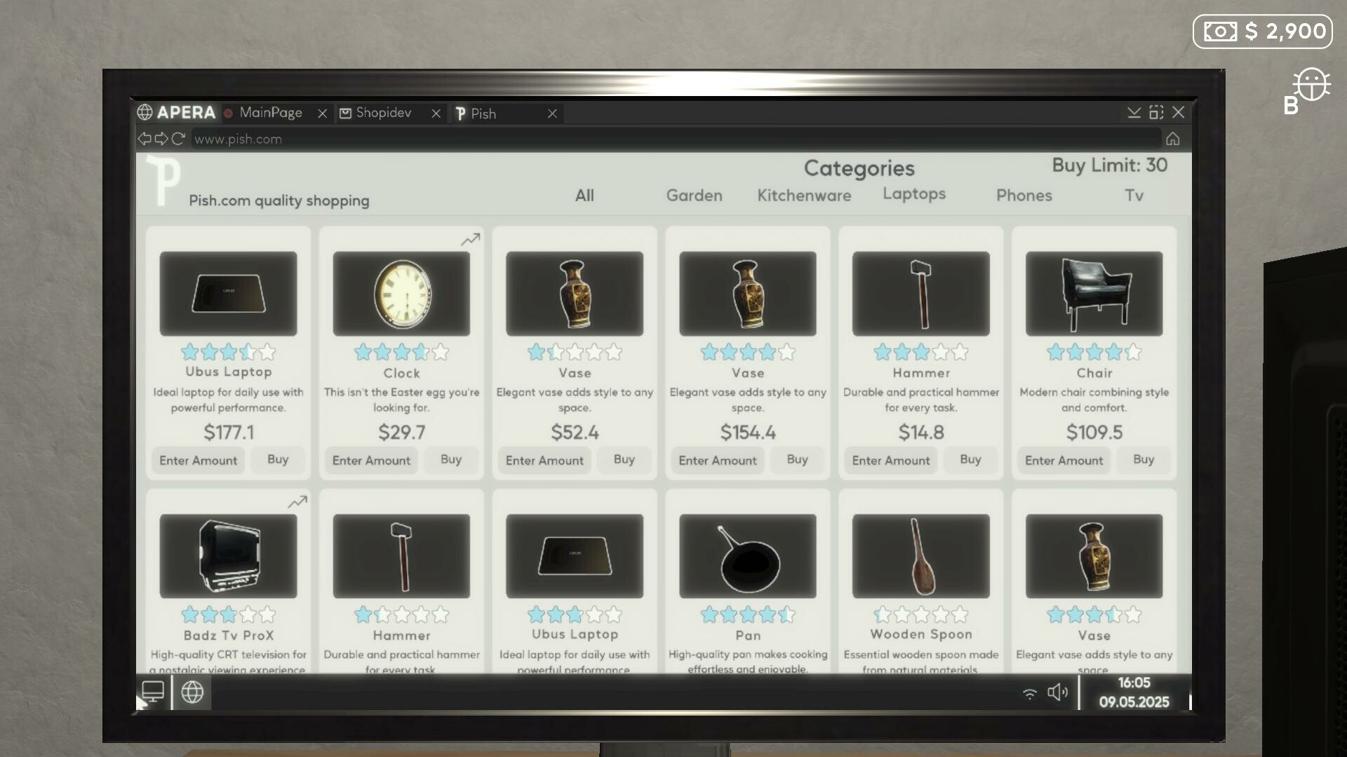 E-Commerce Simulator 2025 on Steam