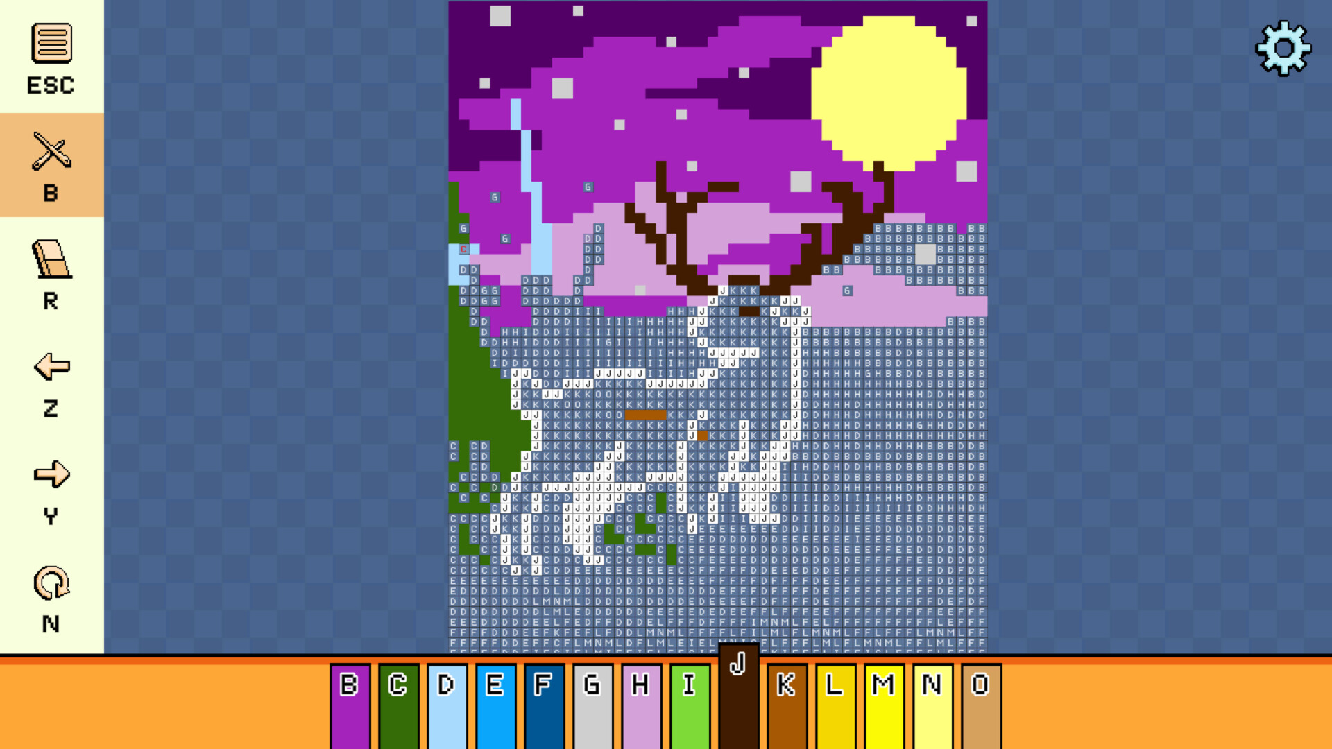 Pixel Cross Stitch Color by Number - Winter Pack | indienova GameDB 游戏库