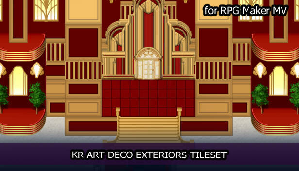 Rpg Maker Mv Kr Art Deco Exteriors Tileset On Steam