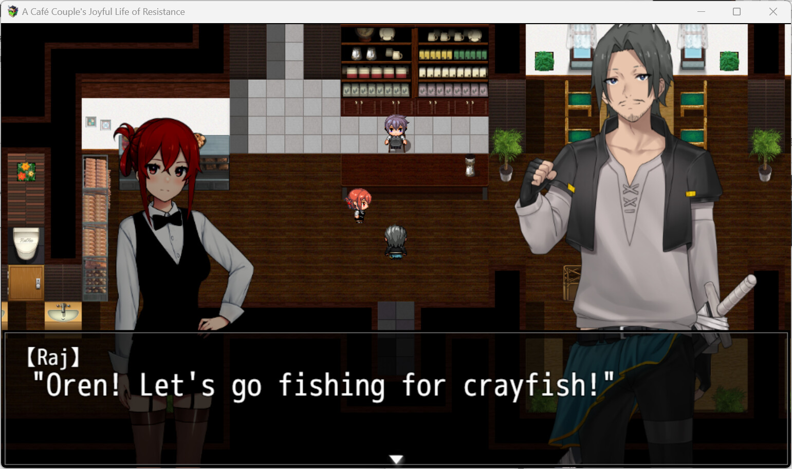 A Café Couple's Joyful Life of Resistance on Steam