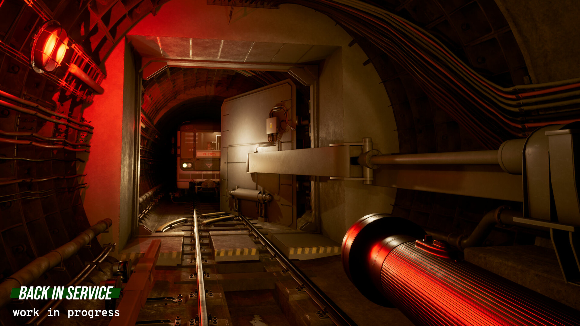 Back in Service: strojvůdce metra ve službě Steam