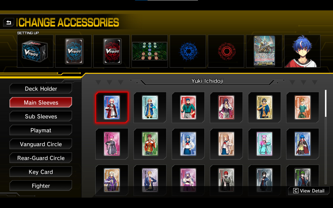 カードファイト ヴァンガード Dd2:キャラクタースリーブセット01 Op Steam