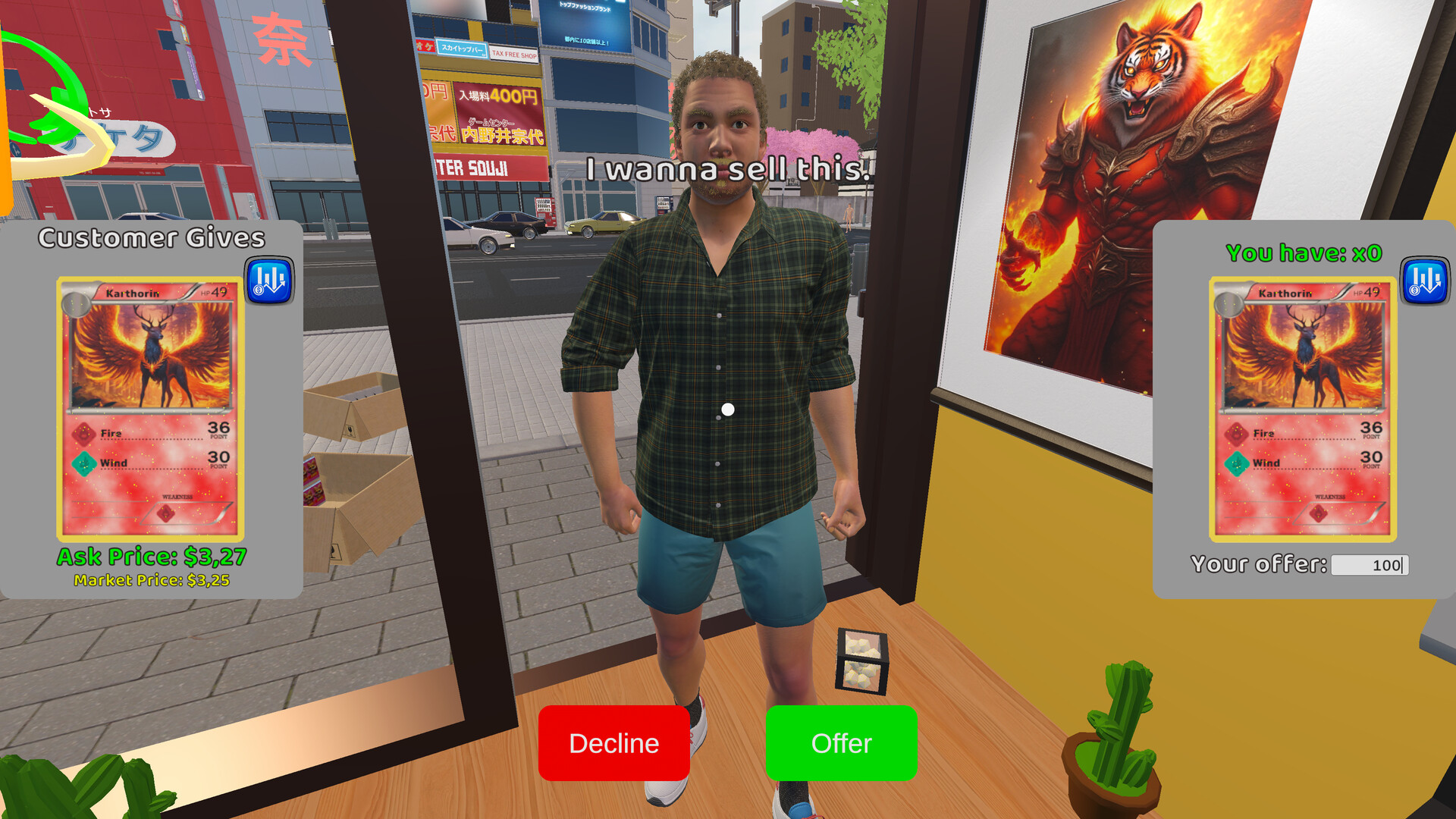 Steam：TCG Multiplayer Card Shop Simulator
