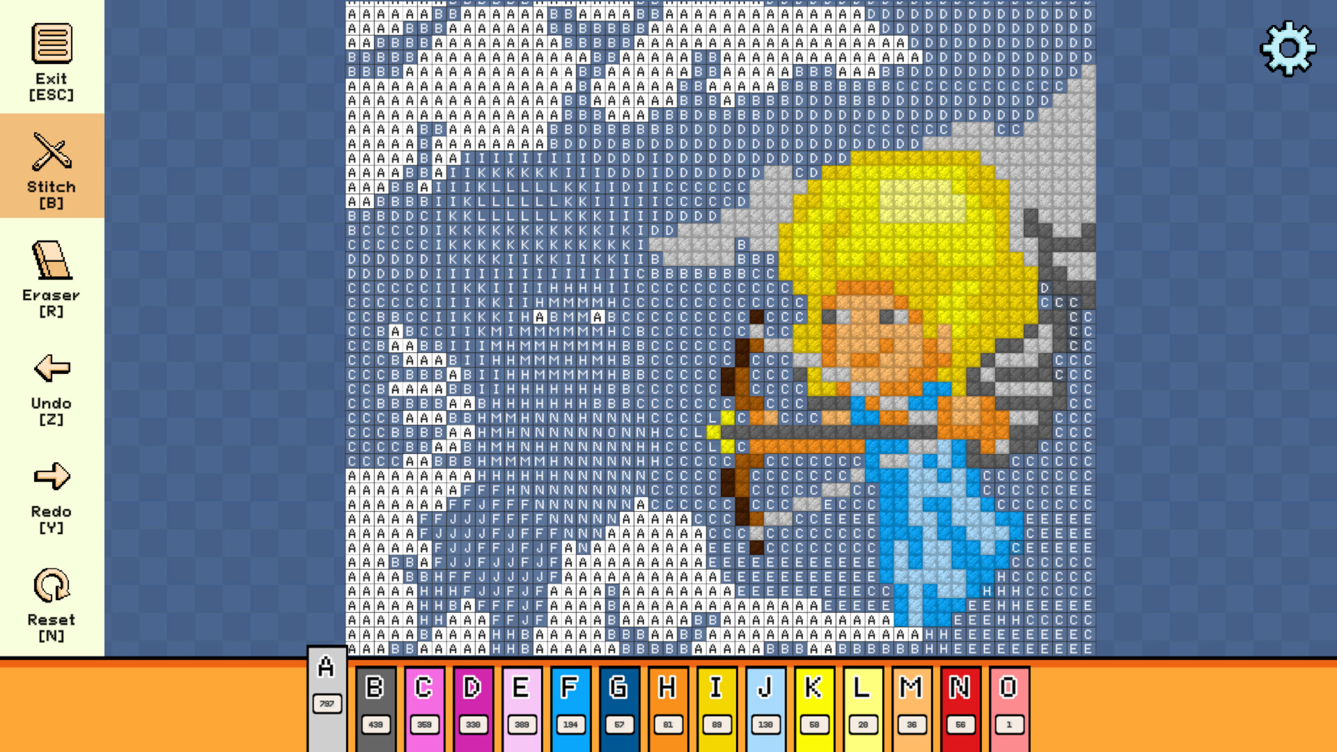 Pixel Cross Stitch: Color by Number - Valentine's Day Pack 2 ...