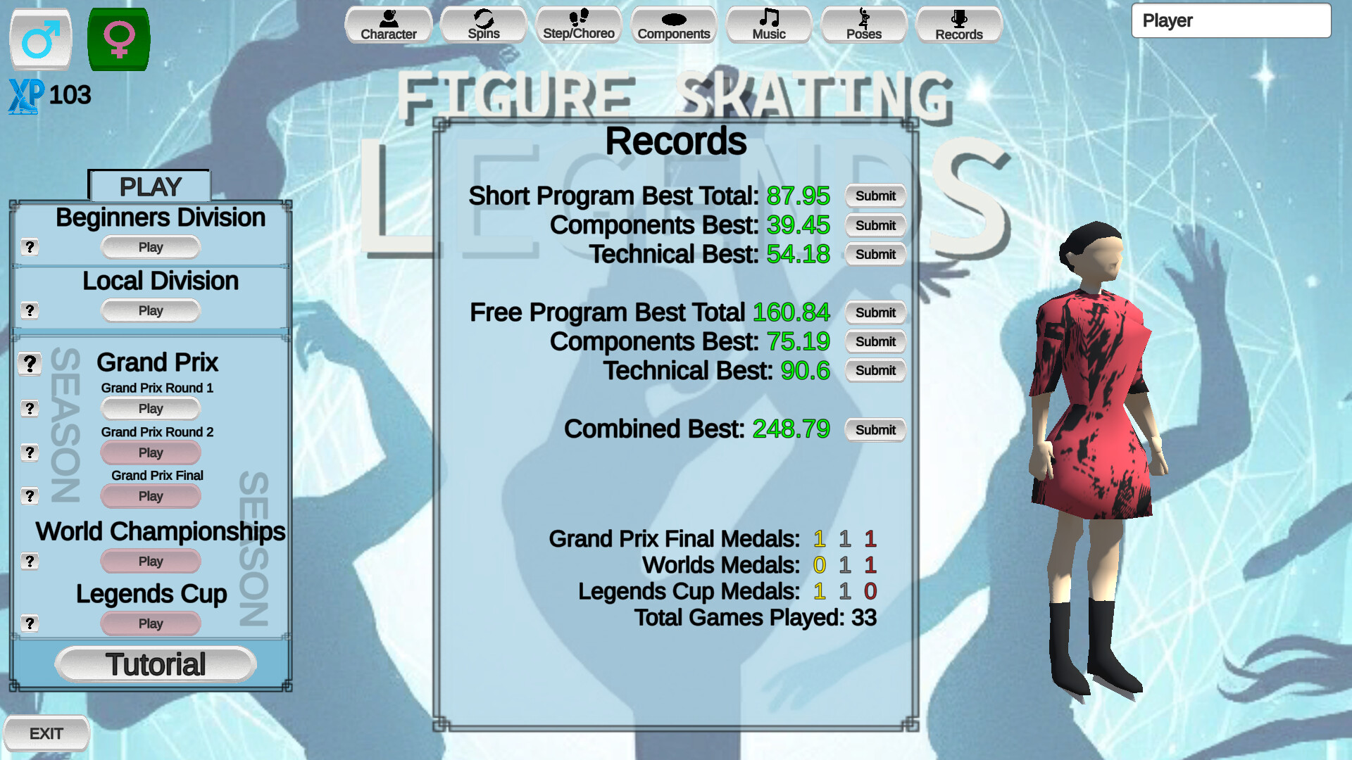 Figure Skating Legends on Steam