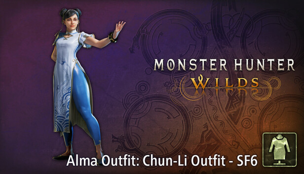Monster Hunter Wilds - Alma-outfit: Chun-Li Outfit - SF6 op Steam
