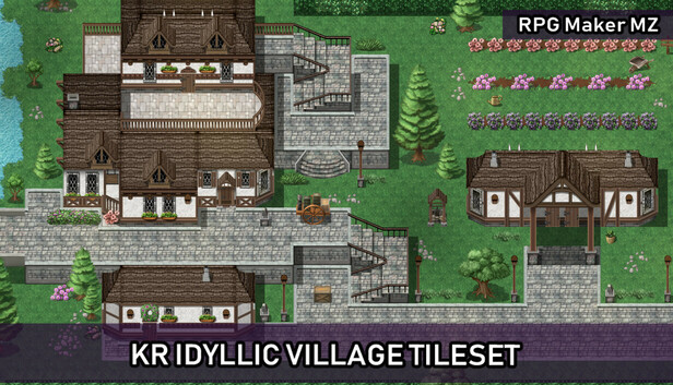 Rpg Maker Mz Kr Idyllic Village Tileset On Steam