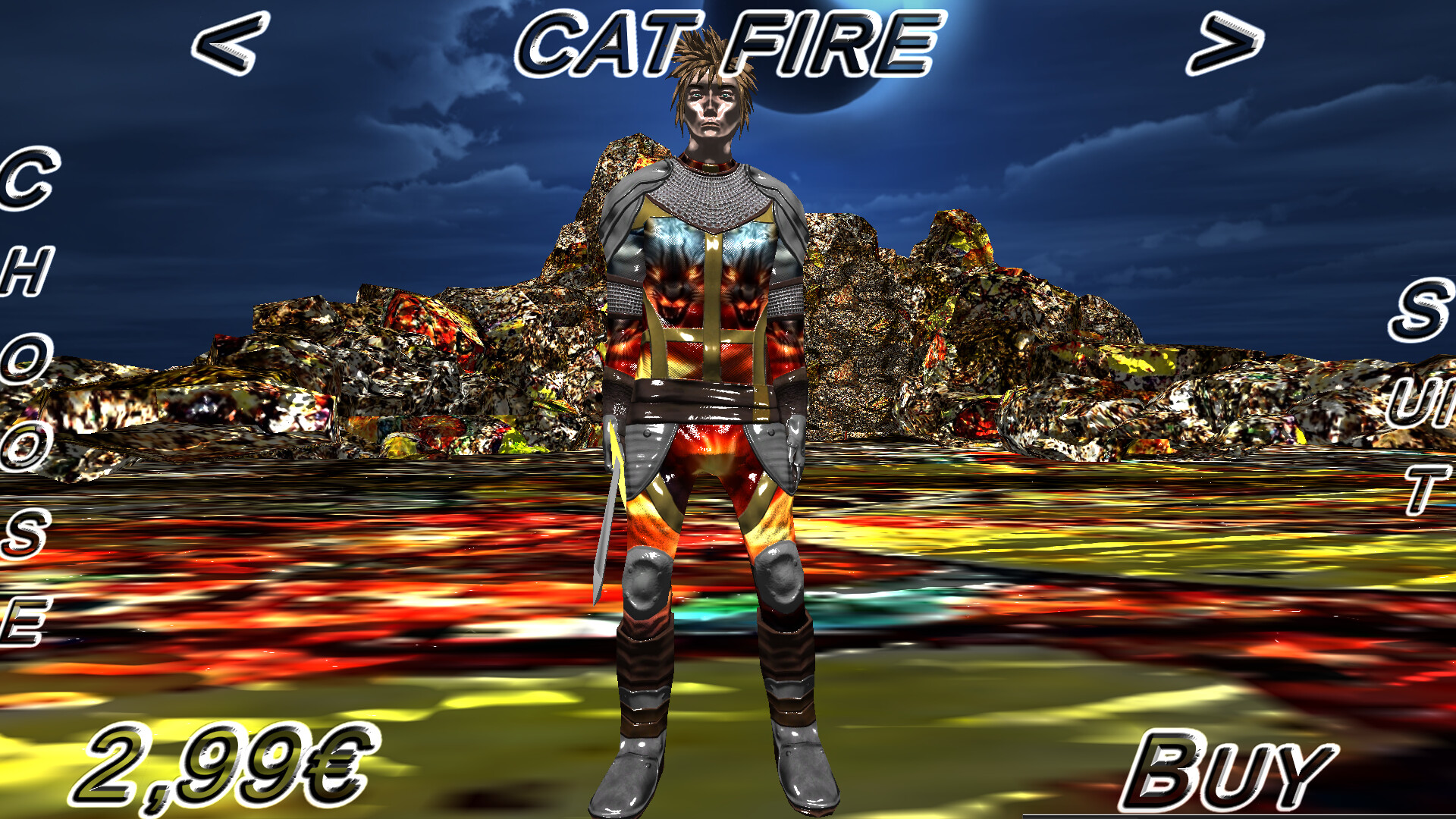 Hack And Slash Fury - Cat Fire Armor na Steam