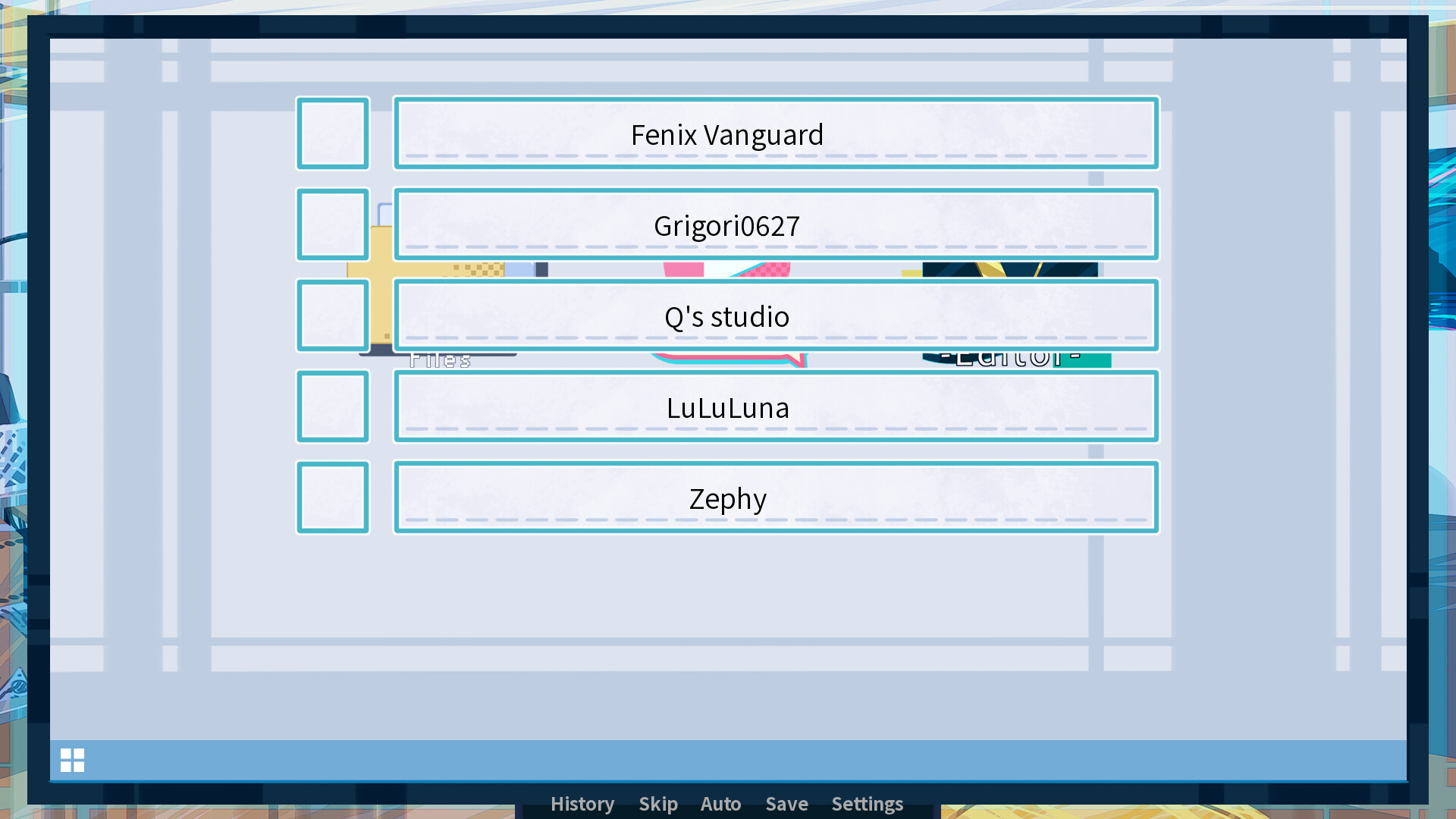 Lover Interface on Steam