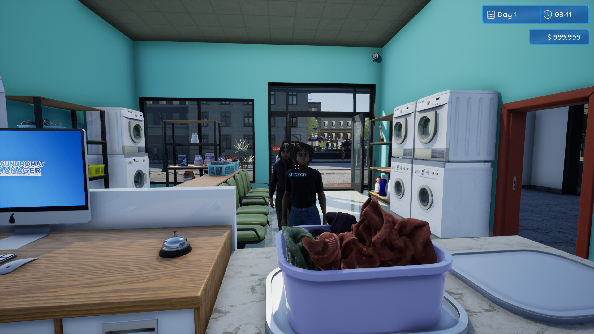 Laundromat Manager Simulator on Steam