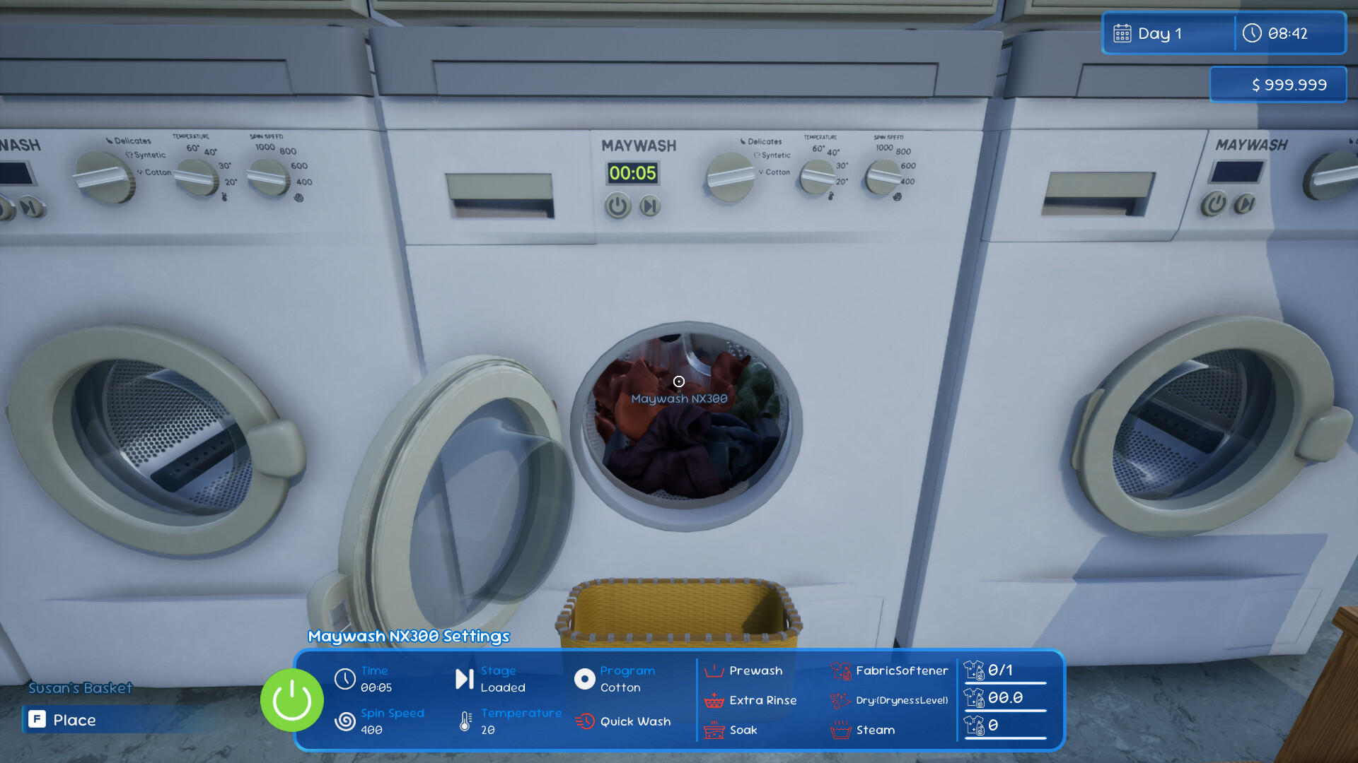 Laundromat Manager Simulator on Steam