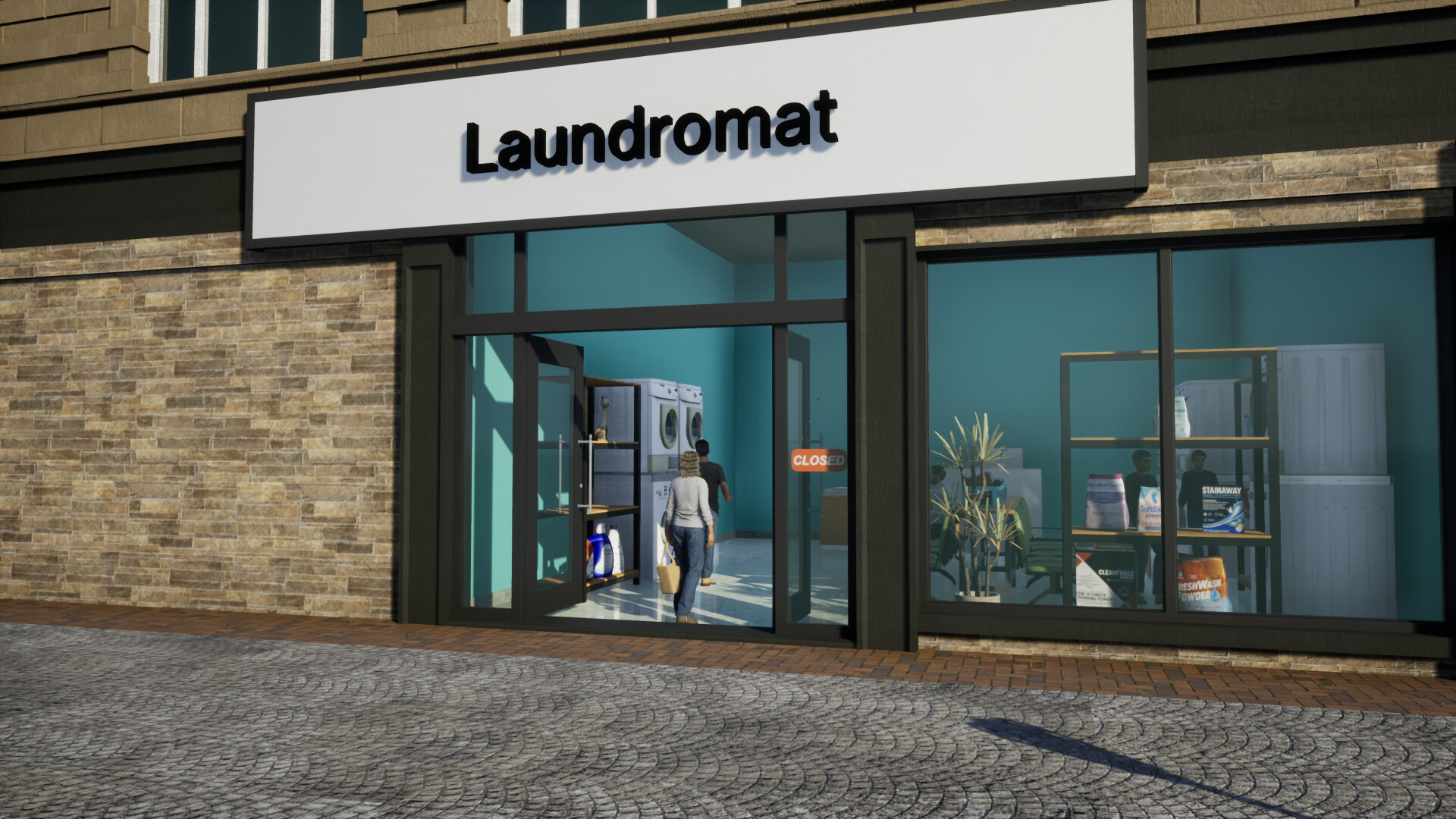 Laundromat Manager Simulator on Steam