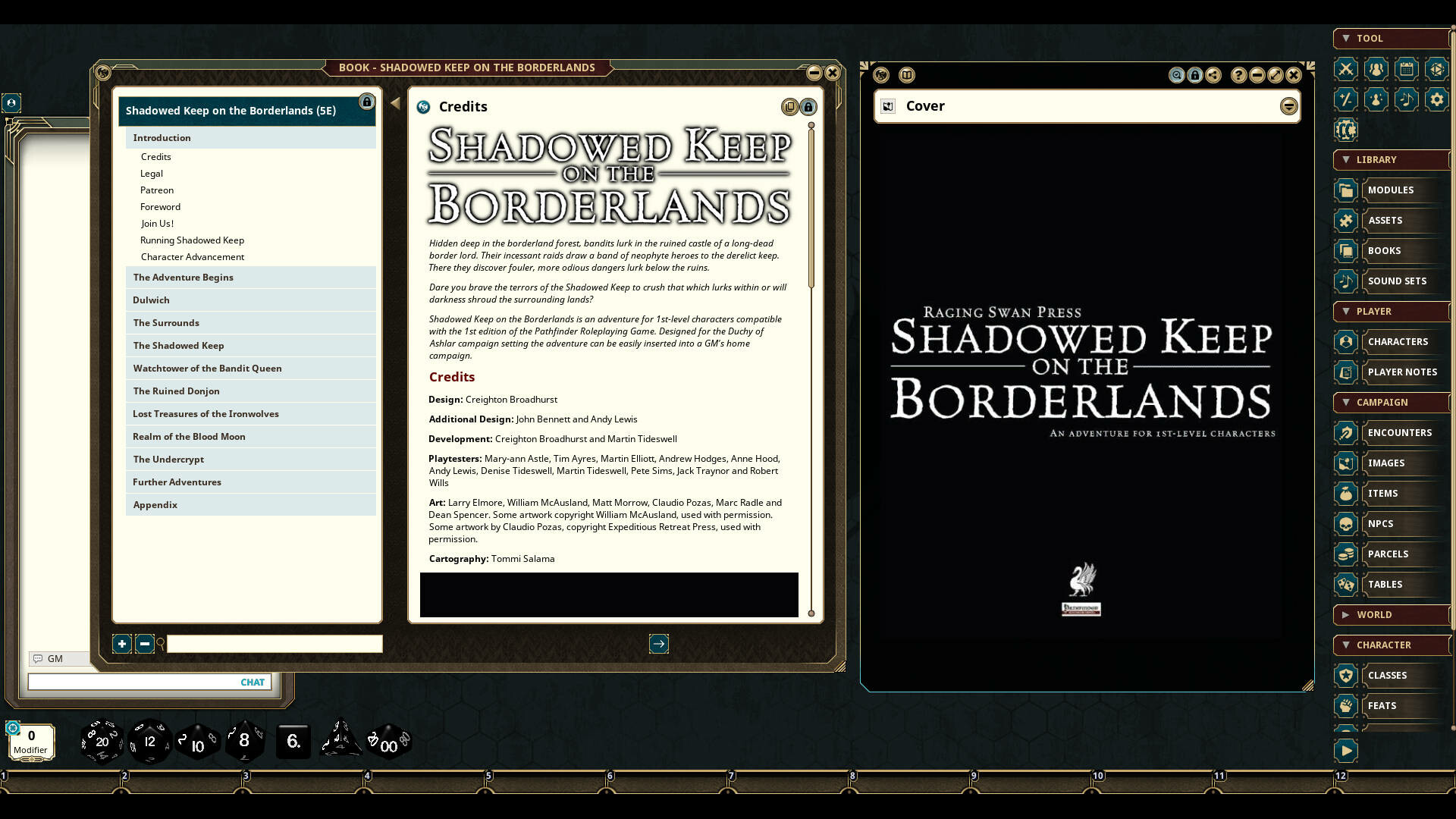 Fantasy Grounds - Shadowed Keep on the Borderlands on Steam