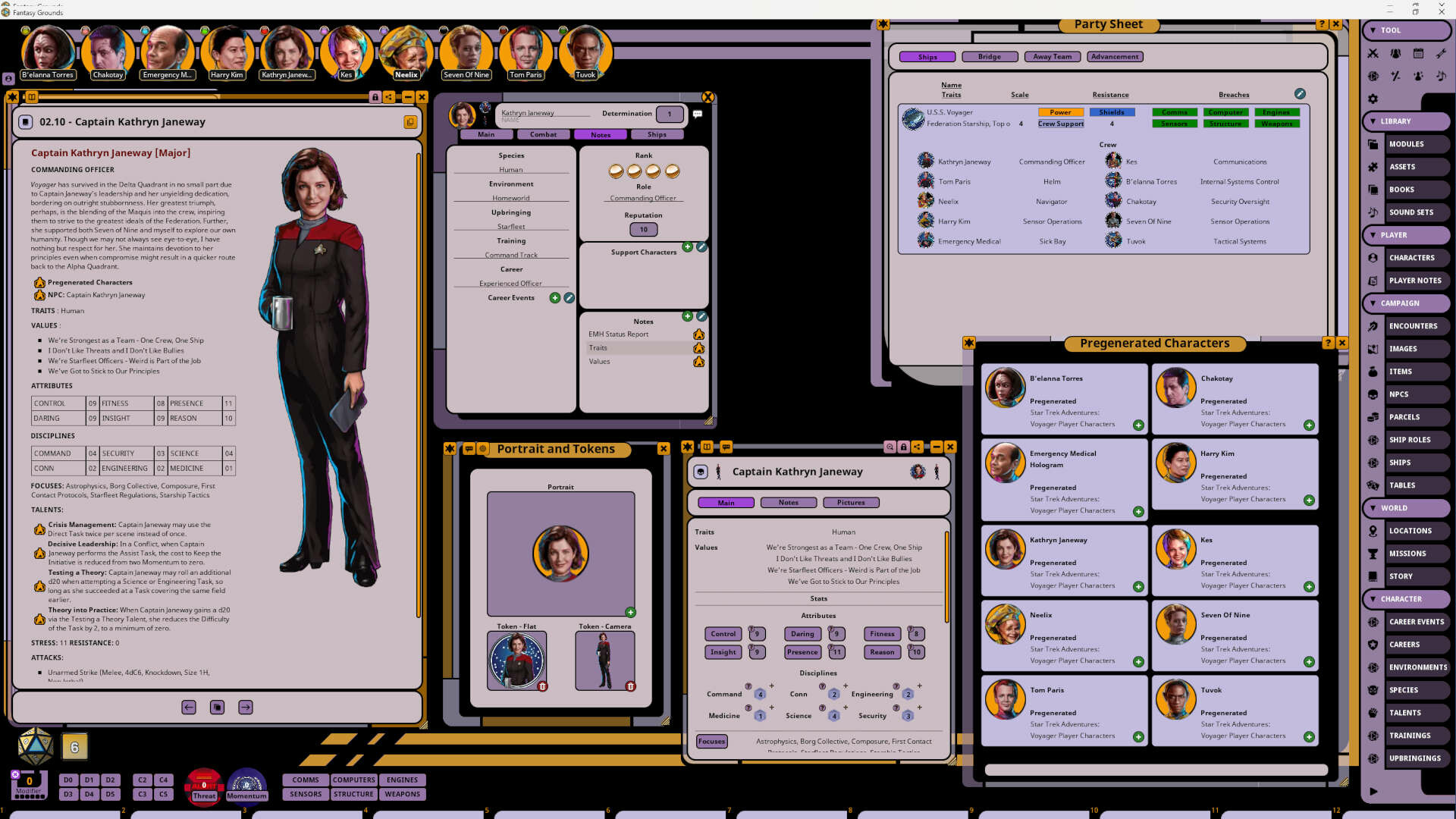 Save 20% on Fantasy Grounds - Star Trek Adventures: Voyager Player ...