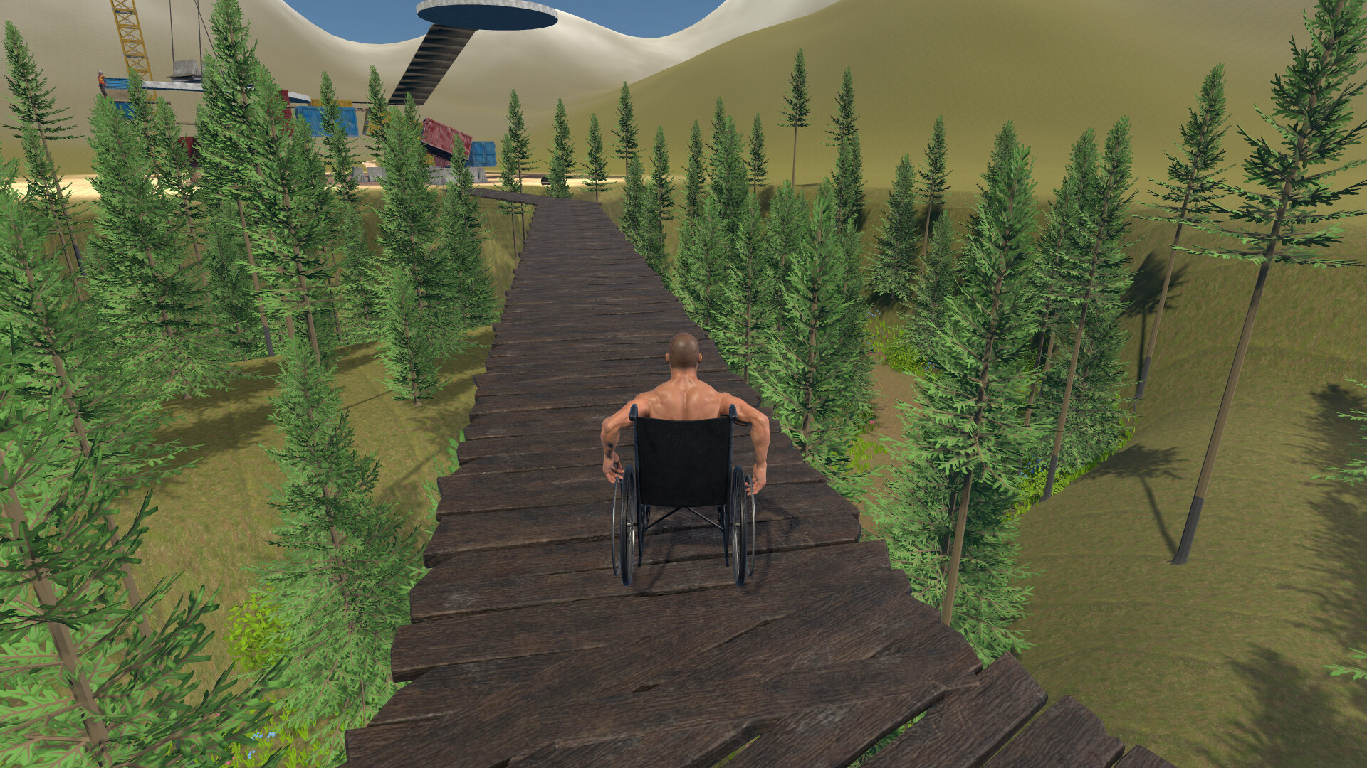 a Difficult game about Wheelchair on Steam