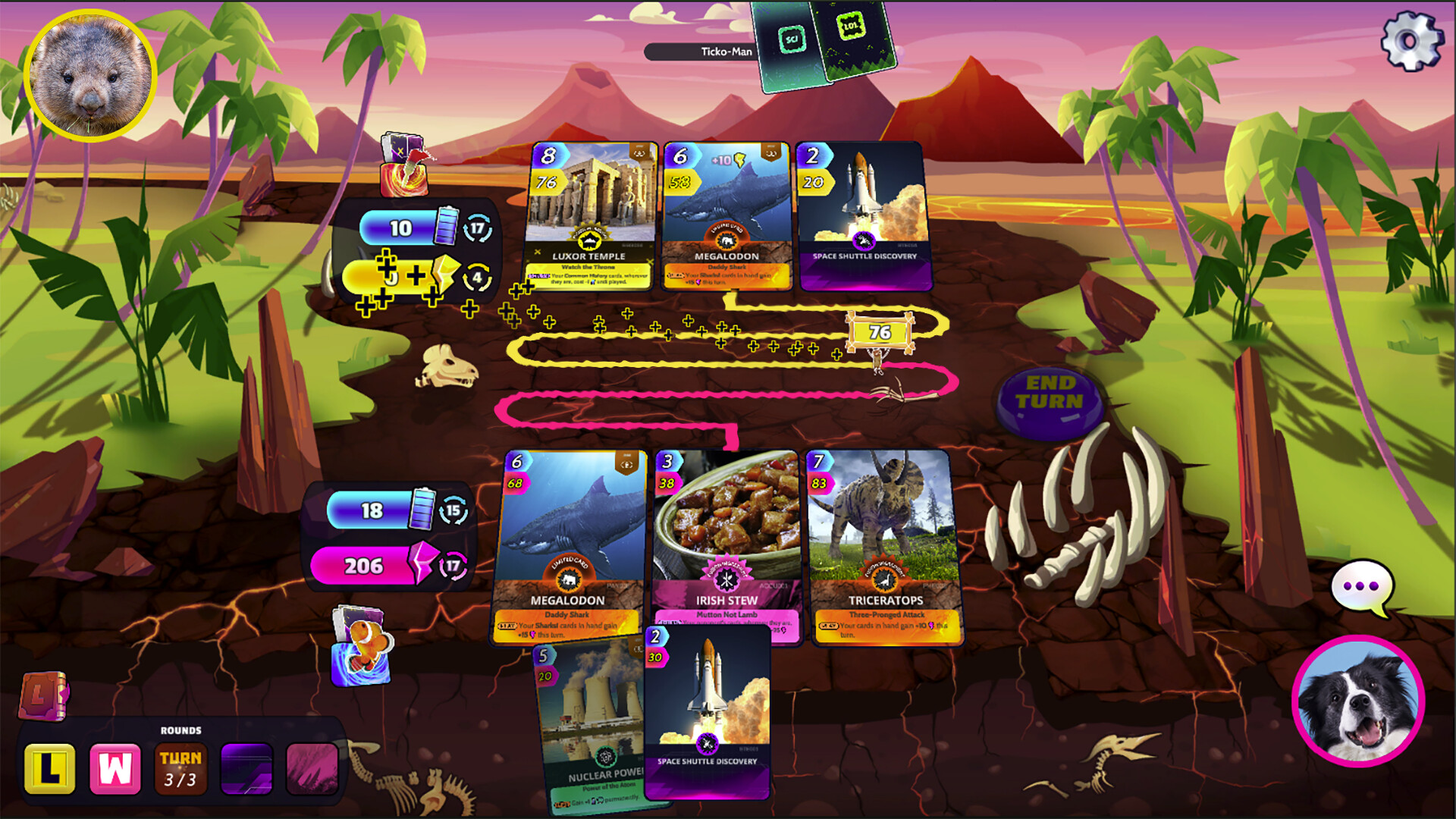 Cards, the Universe and Everything on Steam