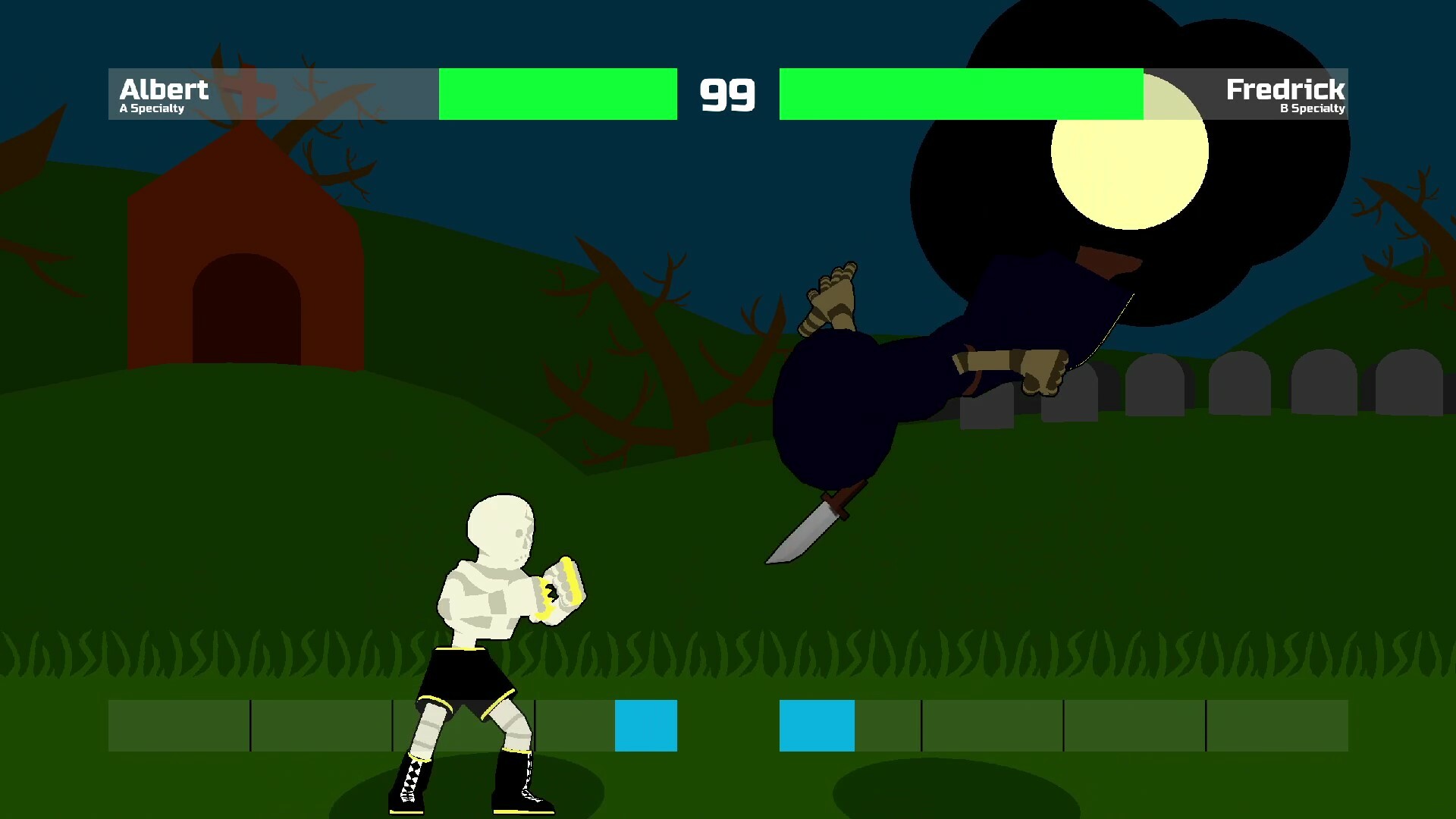 The Skeletons Are Fighting on Steam