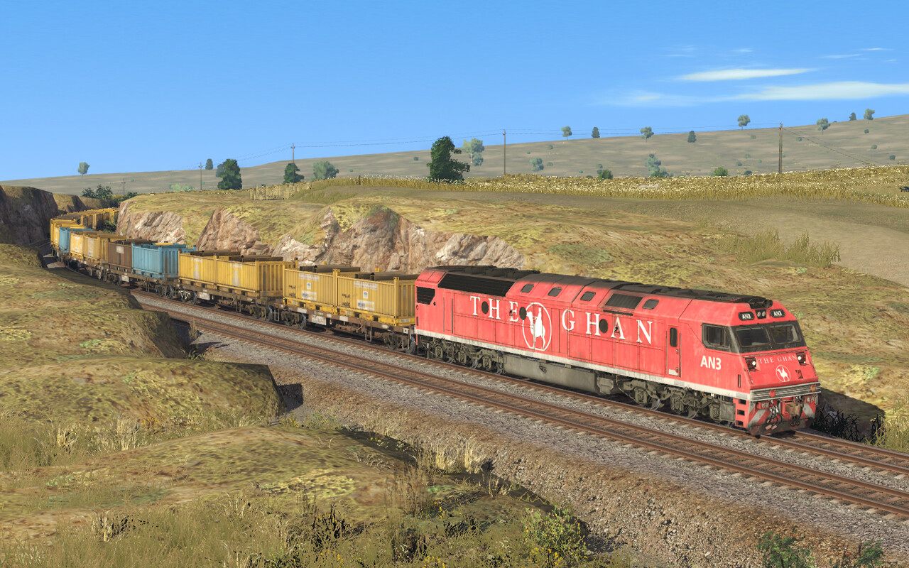 Save 70% on Trainz 2019 DLC - SA AN Class - The Ghan on Steam