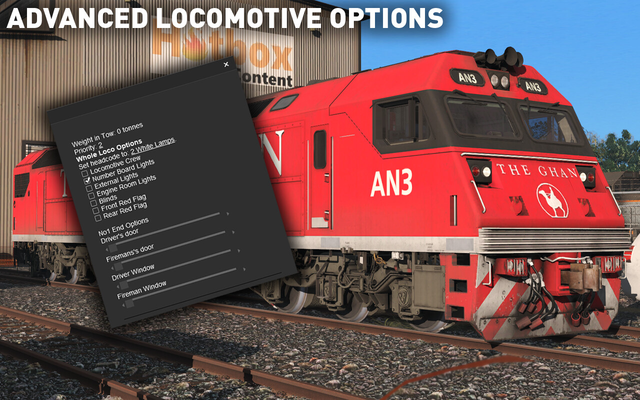 Save 70% on Trainz 2019 DLC - SA AN Class - The Ghan on Steam