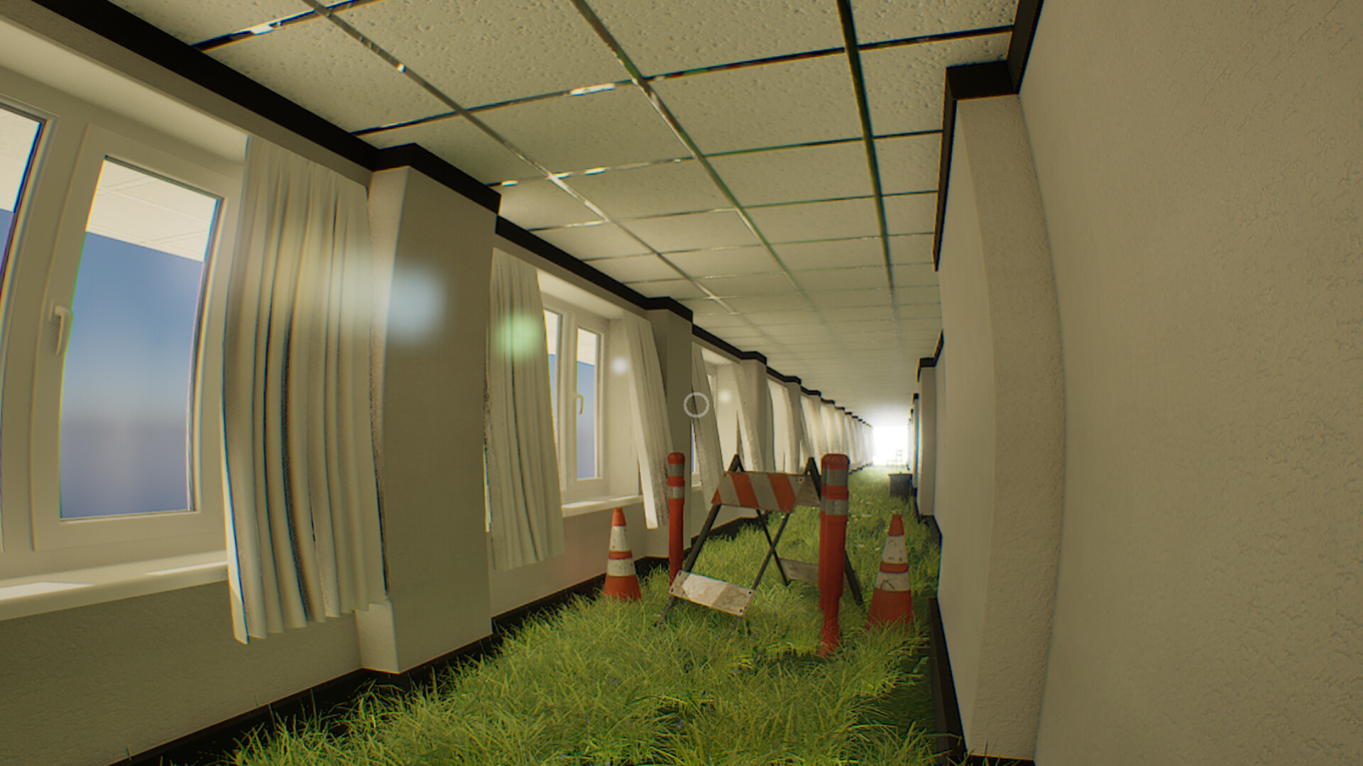 Running Through Backrooms on Steam