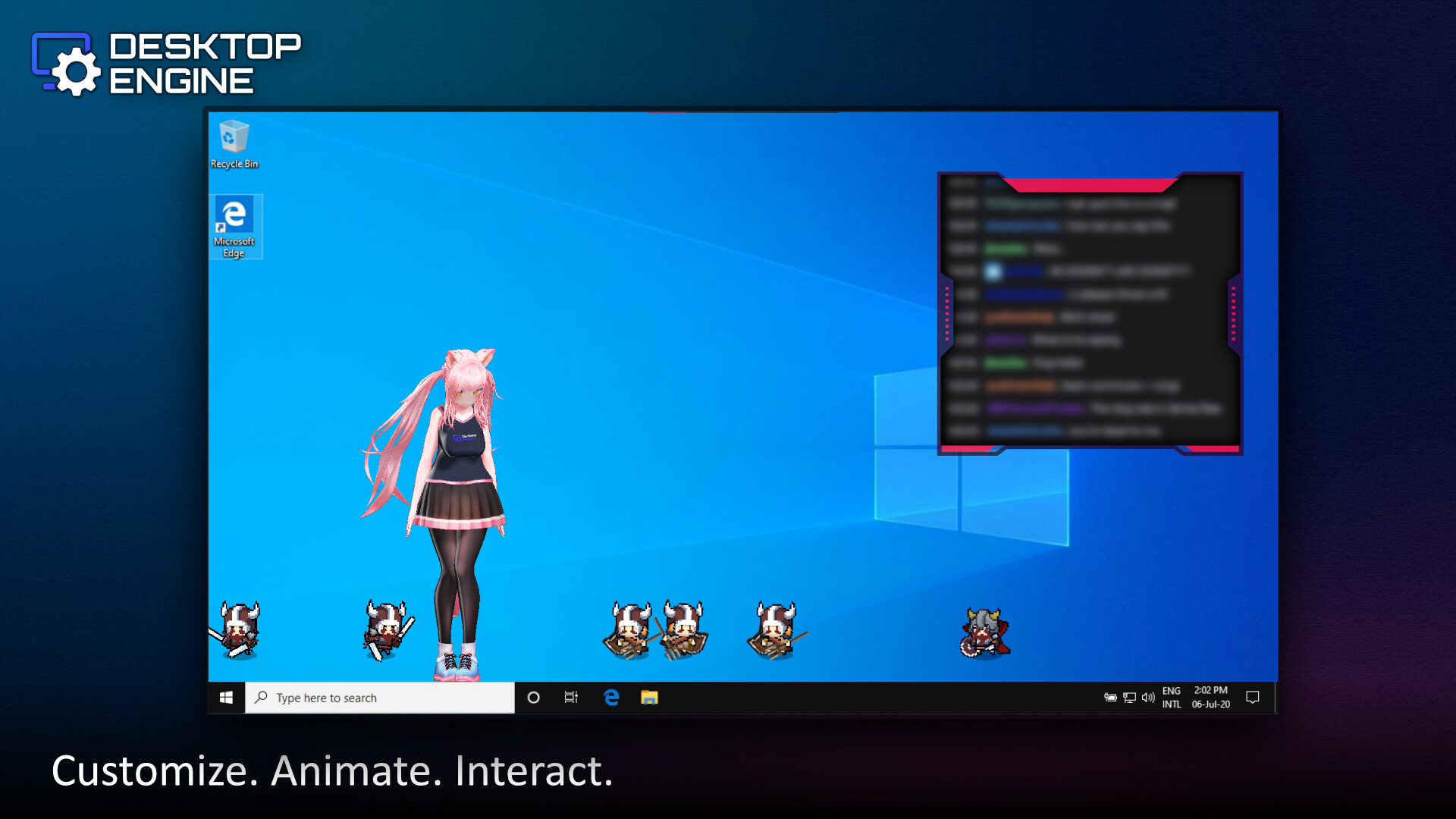 Desktop Engine no Steam