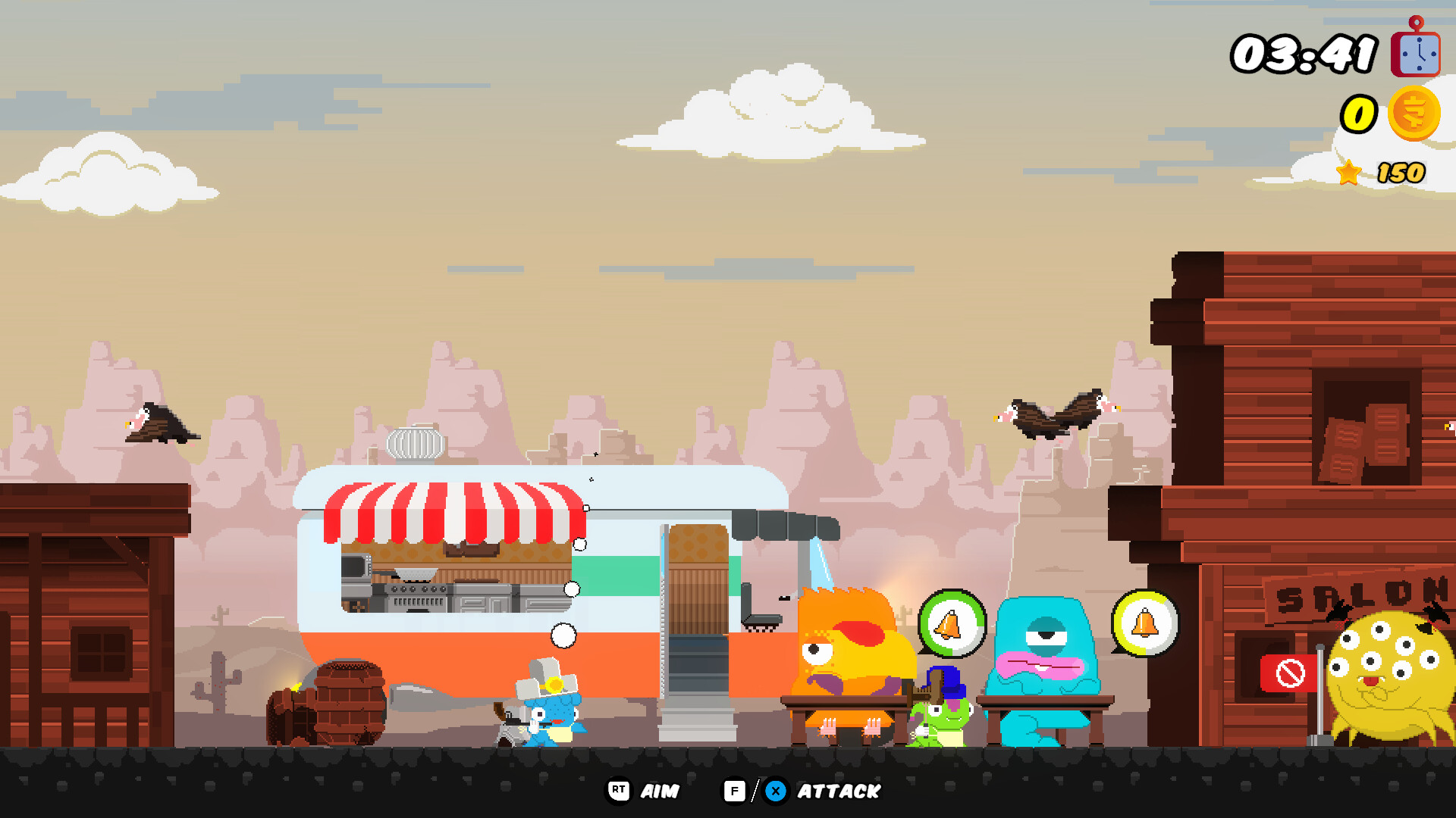 Monster Meals - Cowboy Craze Steam'de