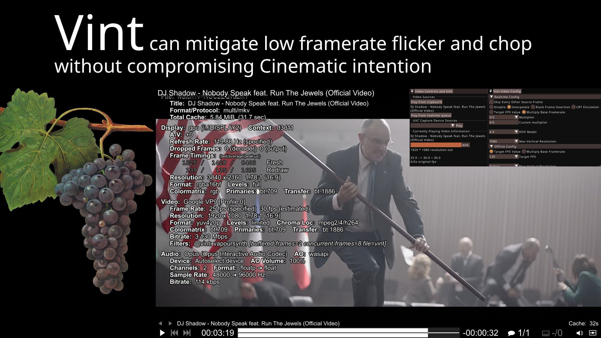 Vint: Realtime Video Interpolation and CRT Emulation on Steam