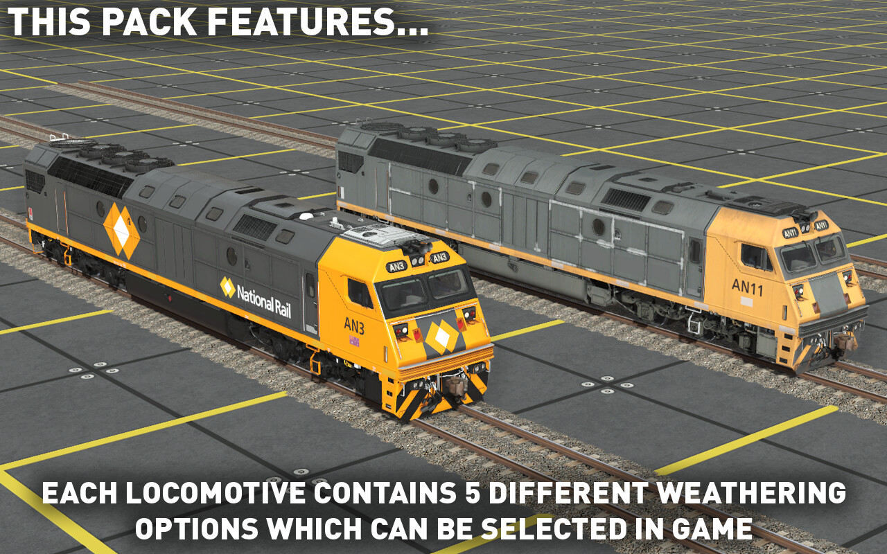 Trainz Plus DLC - SA AN Class - National Rail on Steam