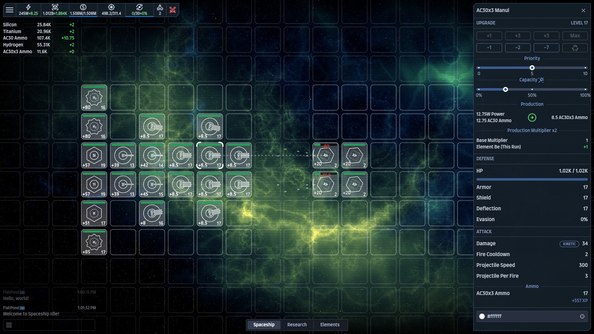 Spaceship Idle: Design, Build, Explore & Battle on Steam