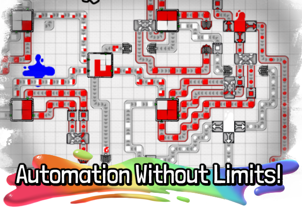 Color Factory: Automation Meets Canvas on Steam