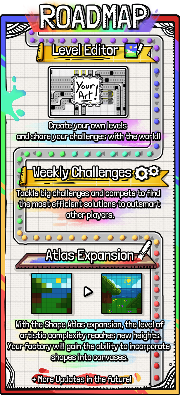 Color Factory: Automation Meets Canvas on Steam