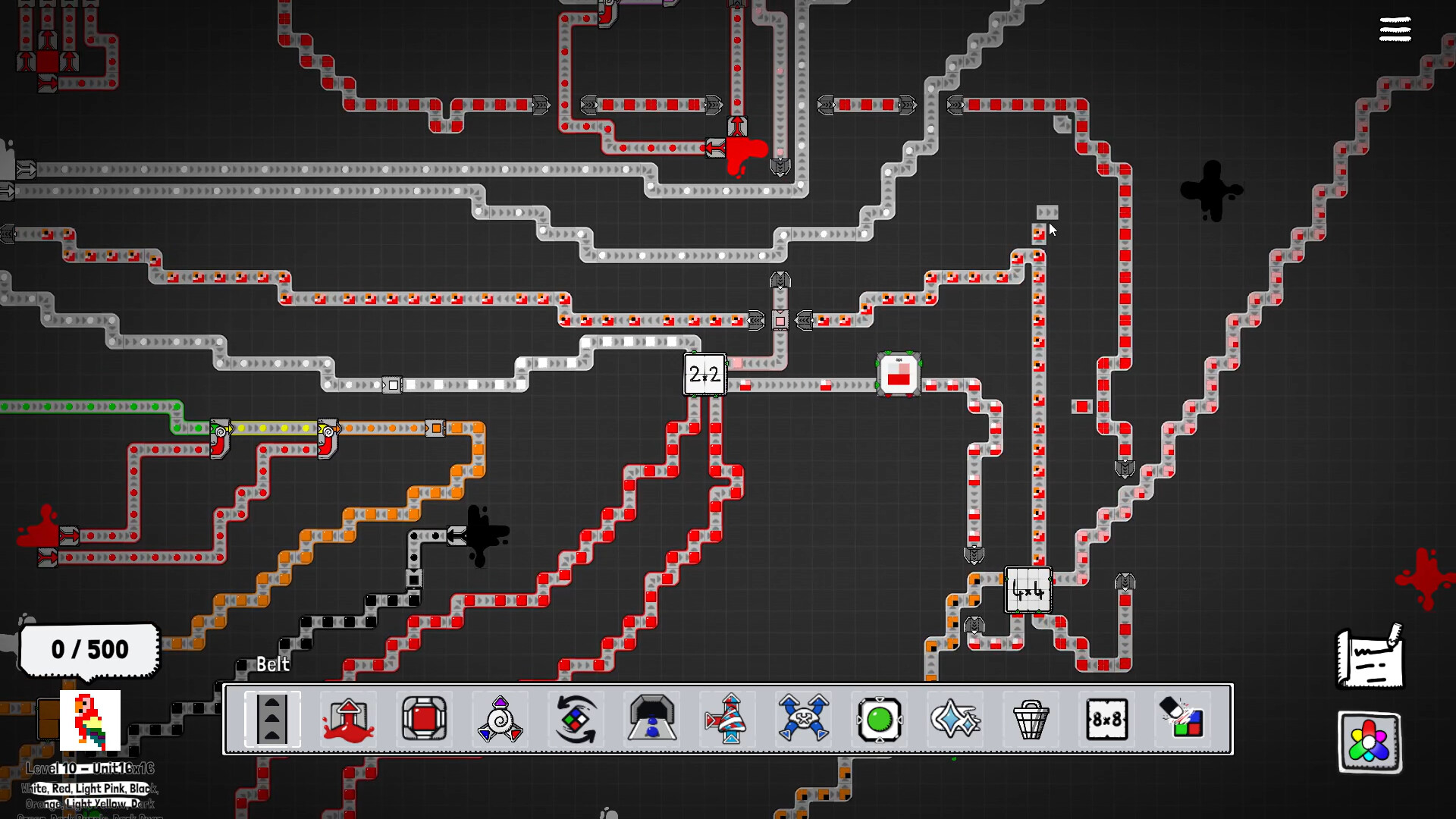 Color Factory: Automation Meets Canvas on Steam