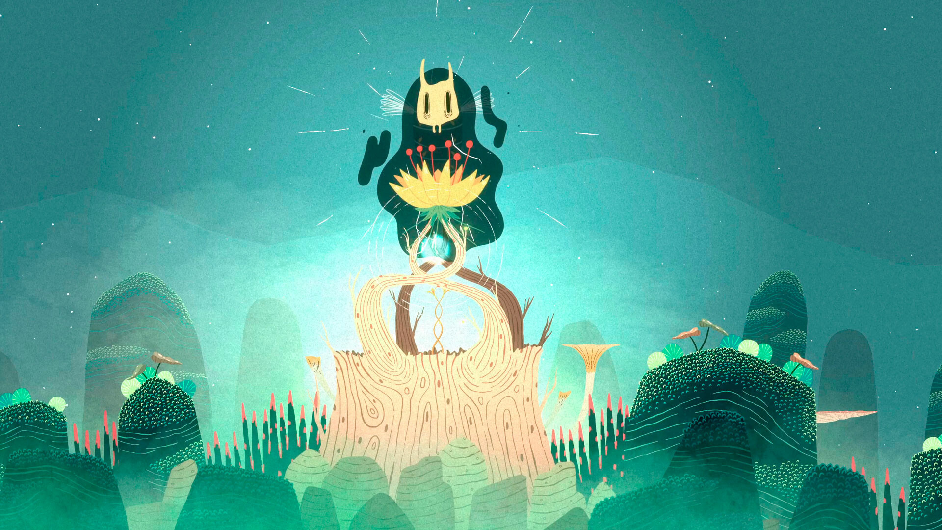 Oscuro Blossom's Glow Demo on Steam