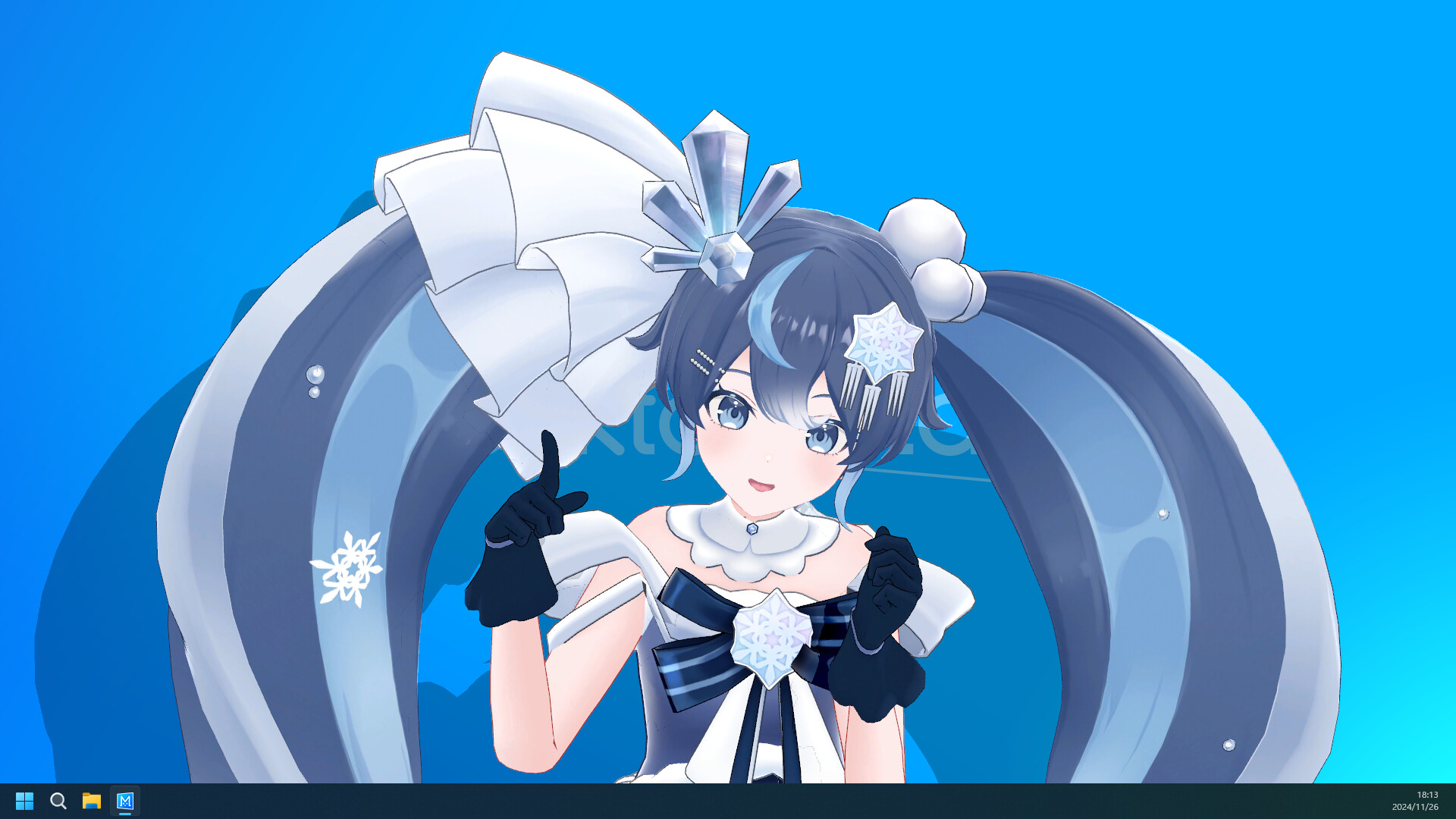 Desktop Mate 雪ミク「SNOW MIKU 2025 Ver.」 DLC sur Steam