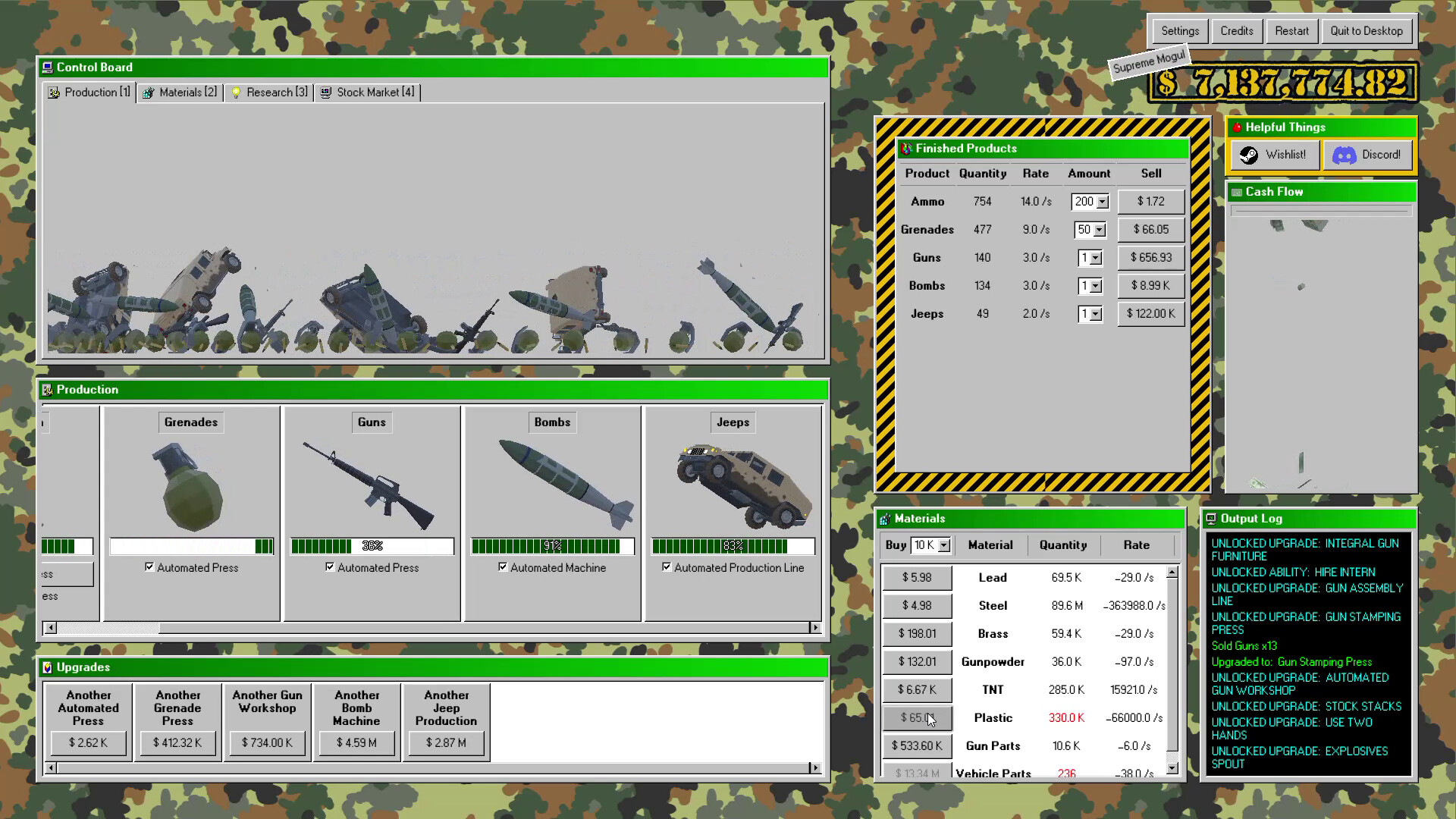 Military Incremental Complex on Steam