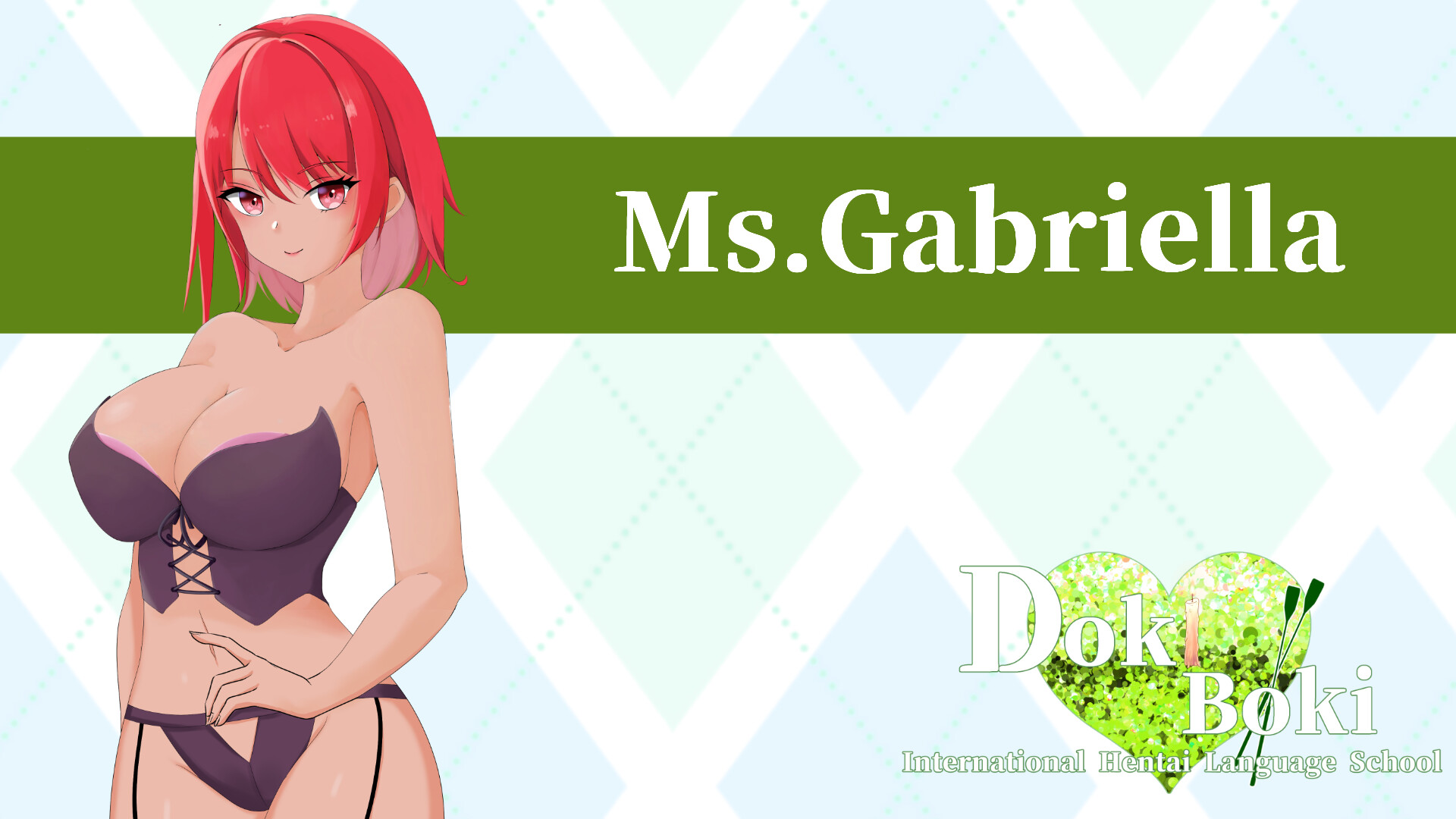 Doki Boki International Hentai Language School ASMR- Ms. Gabriella's Motherly Guidance on Steam