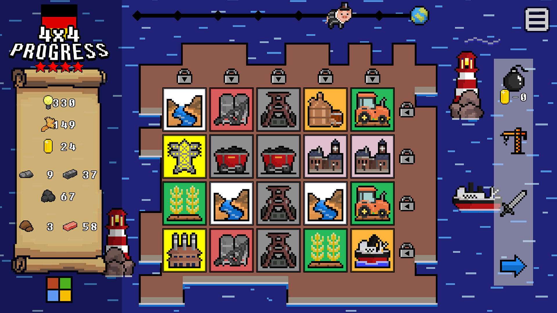 4X4 PROGRESS Demo on Steam