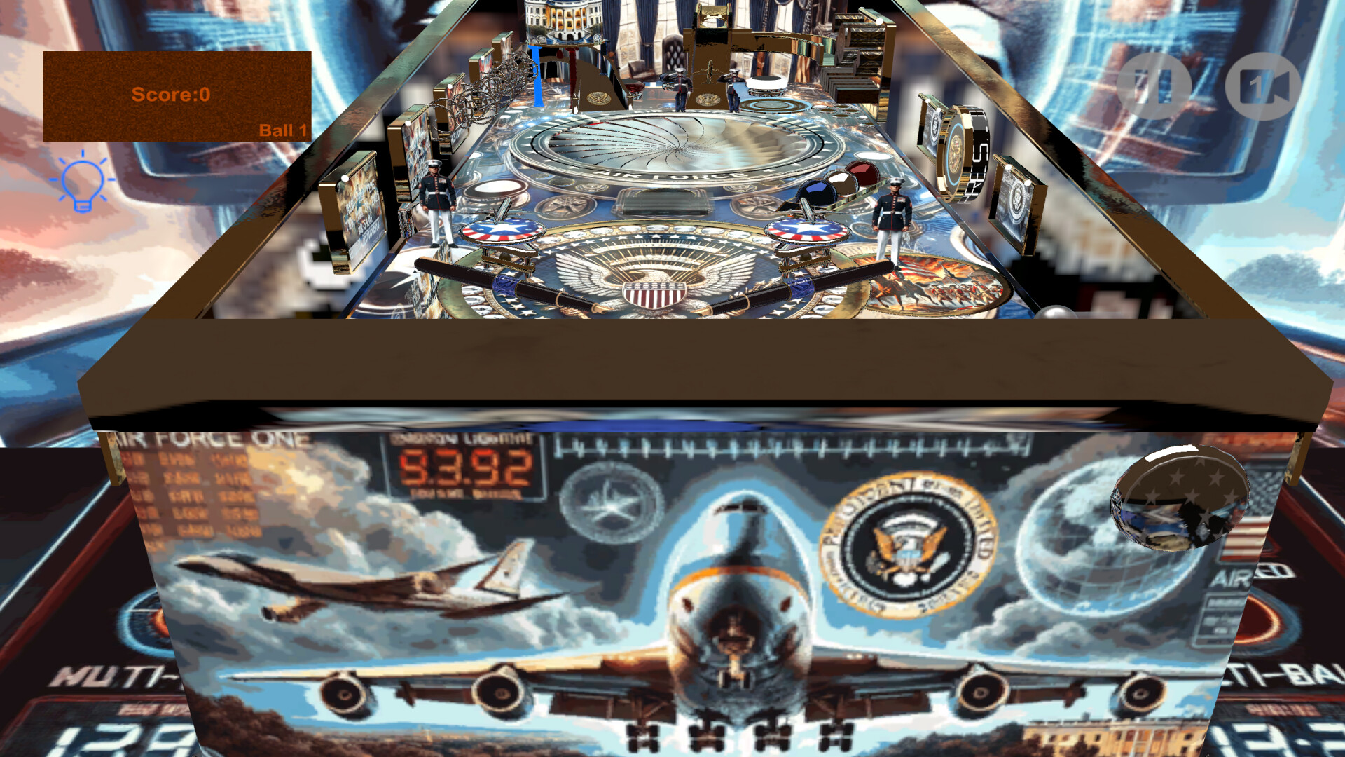 Air Force One Pinball | indienova GameDB 游戏库