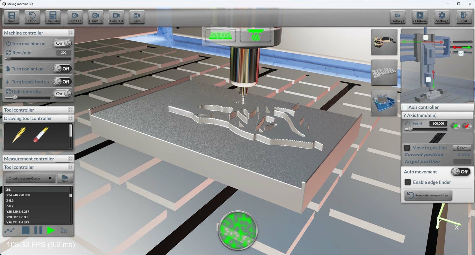 CNC Milling Machine в Steam