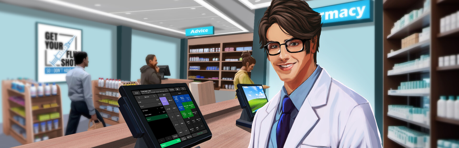 Pharmacy Management Simulator Steam Stats & Charts · Raijin
